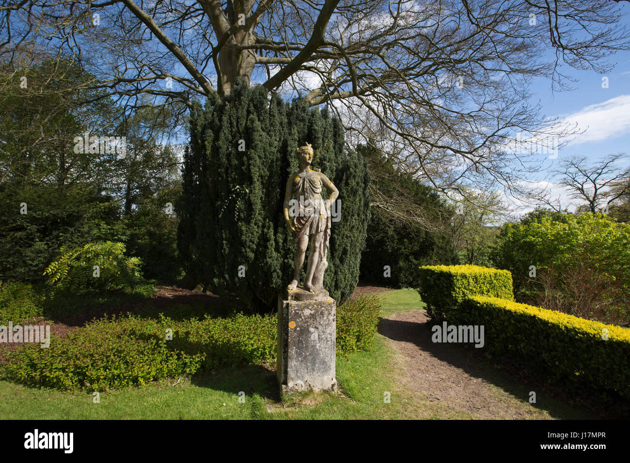Hinton Ampner House, stately home with gardens within the civil parish ...