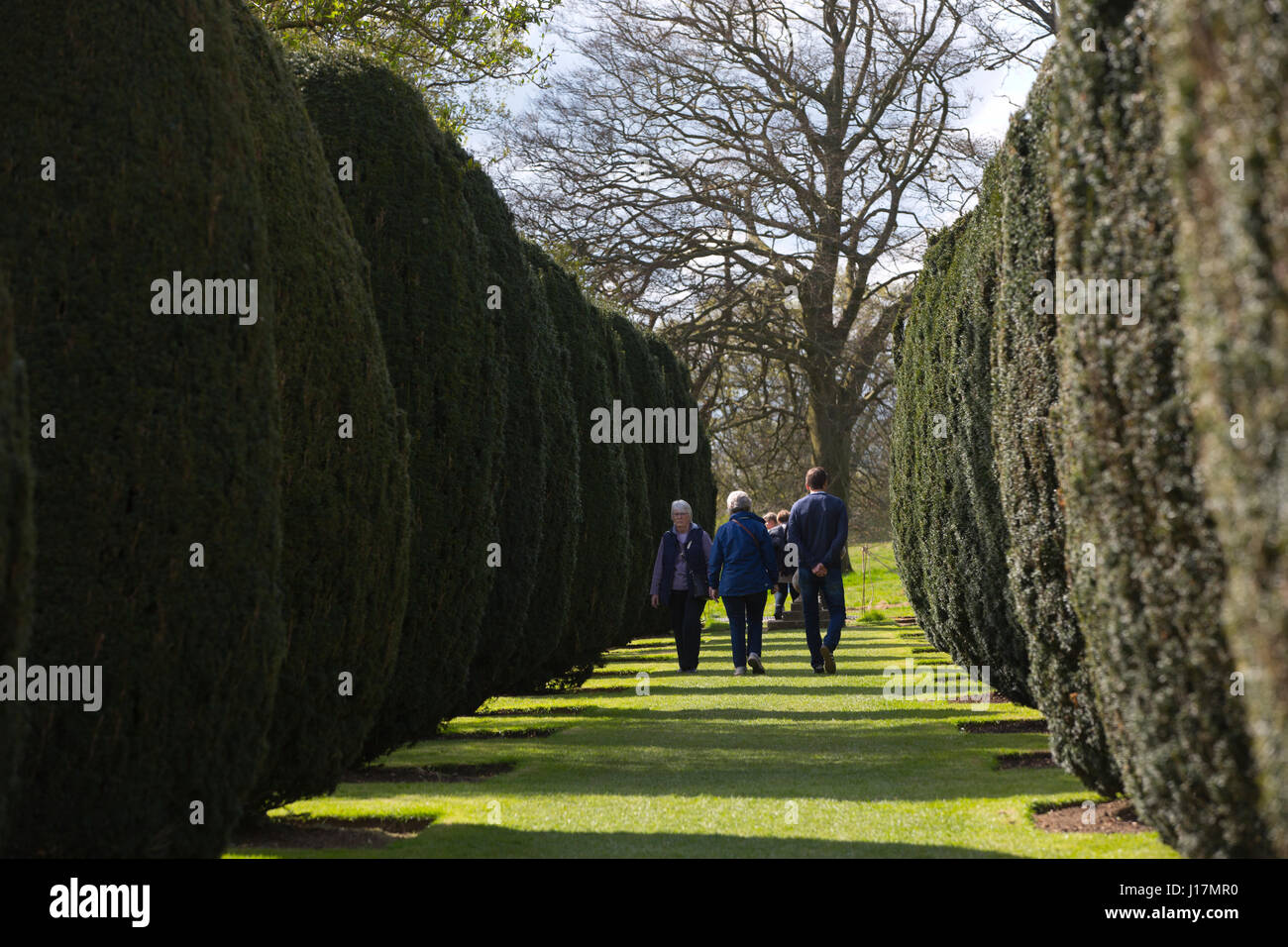 Hinton Ampner House, stately home with gardens within the civil parish ...