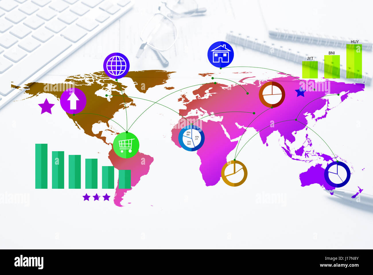 Interface design for mobile and web application Stock Photo - Alamy