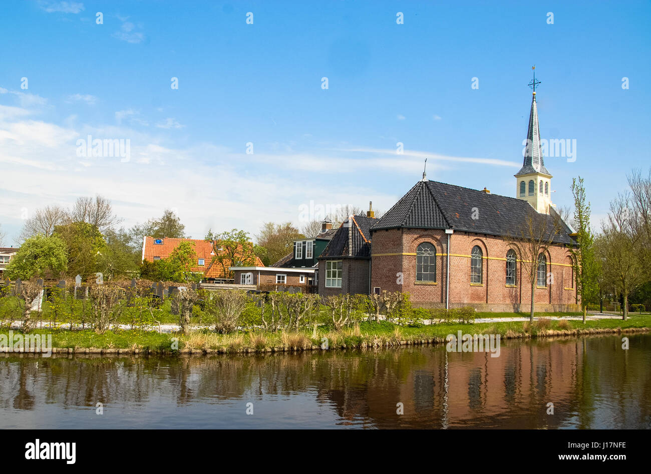 Netherlands friesland netherlands church hi-res stock photography and ...
