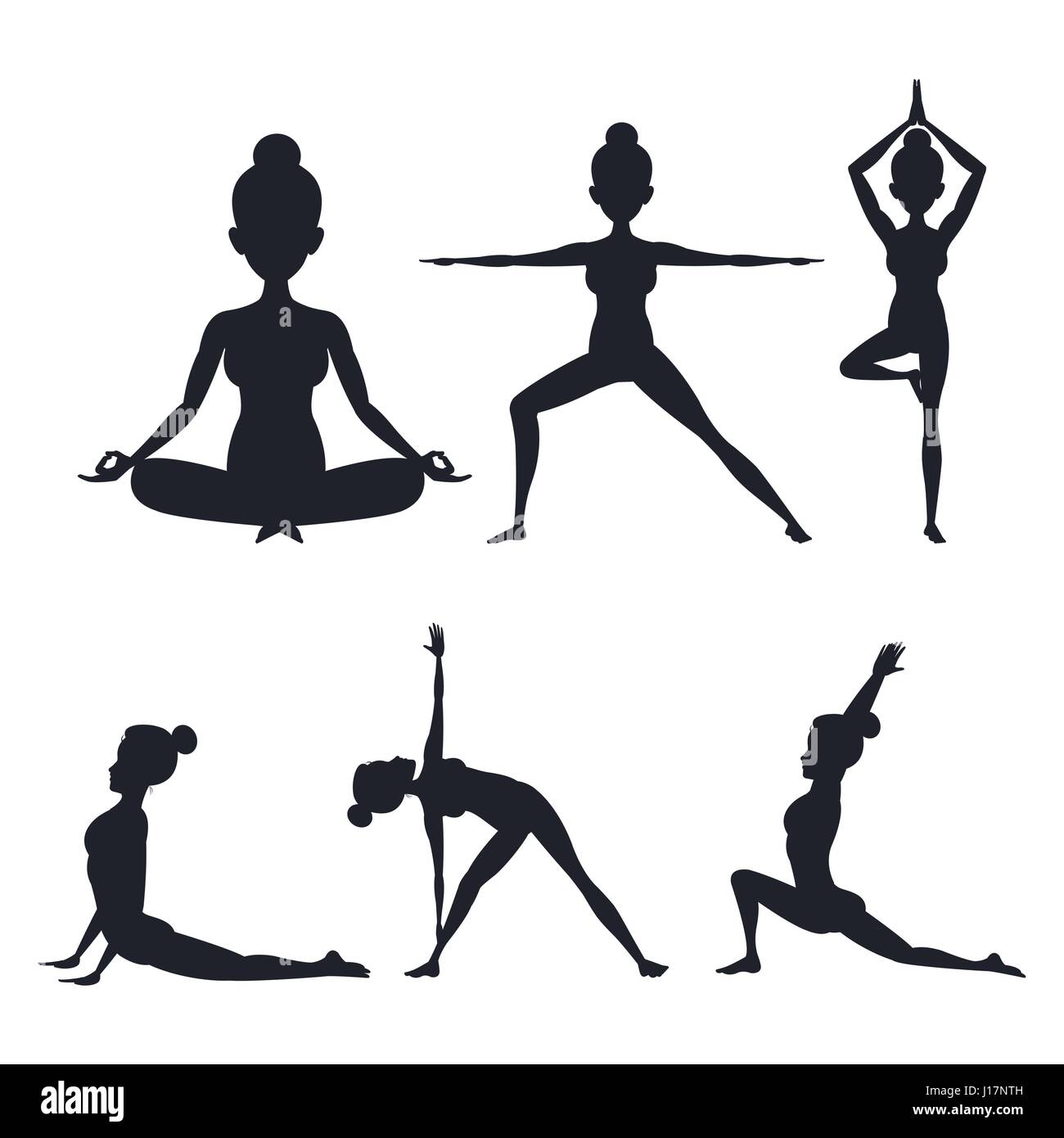 Different posture Stock Vector Images - Alamy