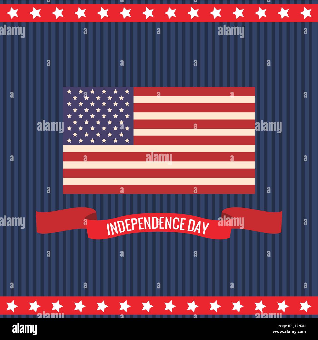 independence day flag united states Stock Vector Image & Art - Alamy
