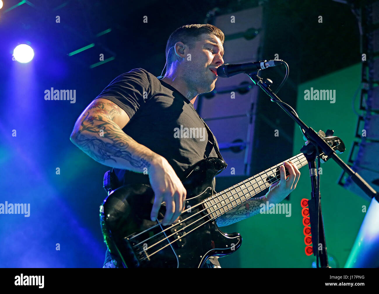 All Time Low performing at Liverpool Guild of Students Featuring: All ...