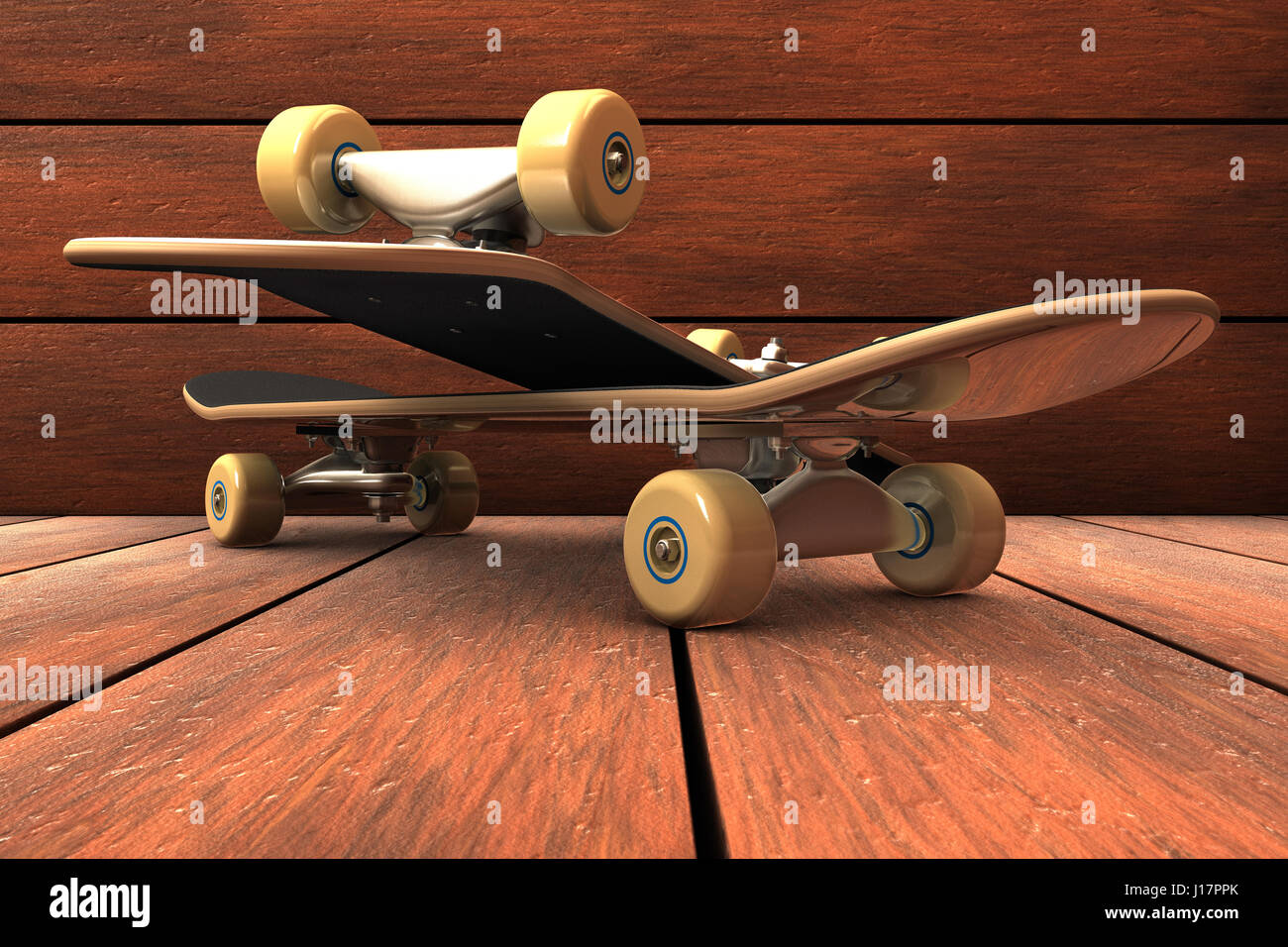 Bottom view of skateboard hi-res stock photography and images - Alamy