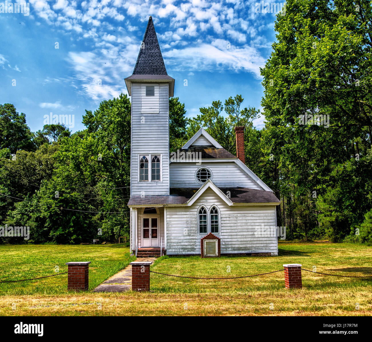 Church scene country hi-res stock photography and images - Alamy