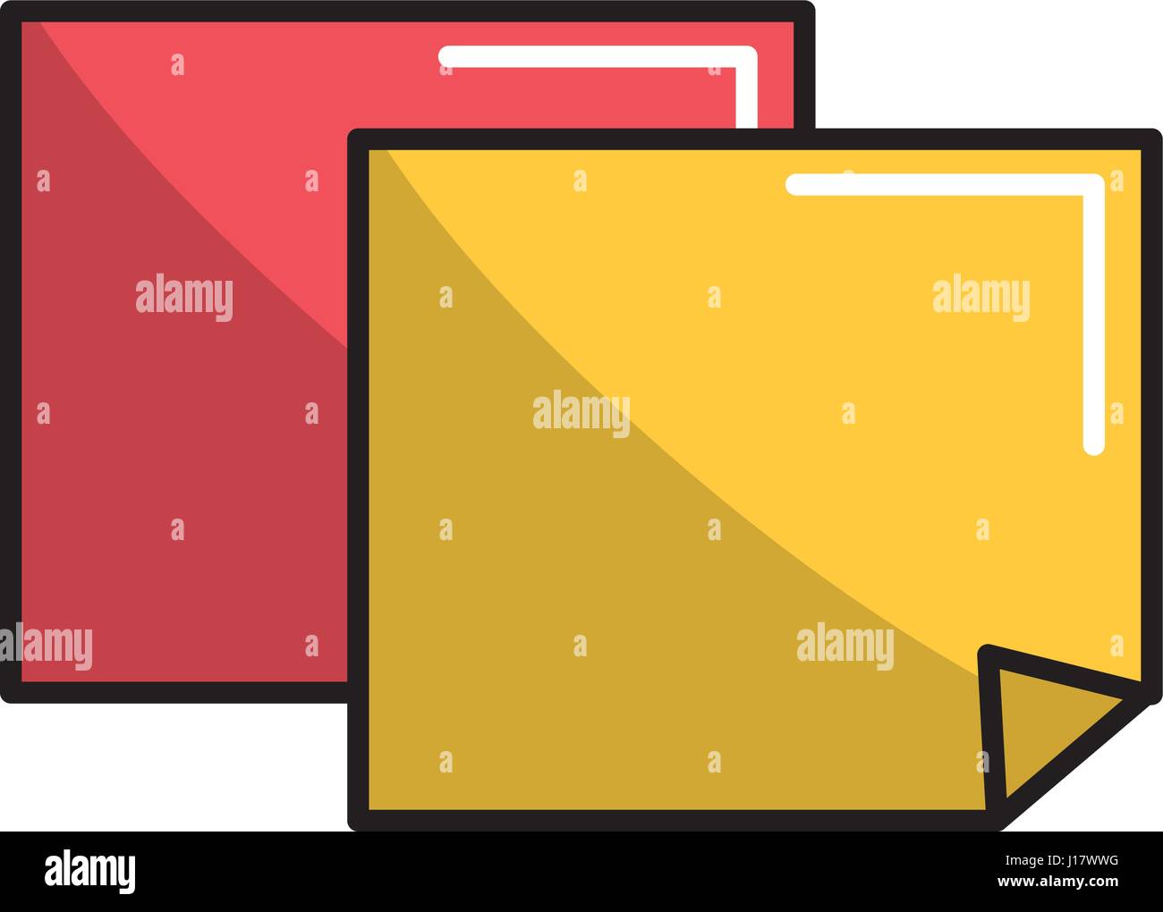 notes papers tools to remember things Stock Vector Image & Art - Alamy