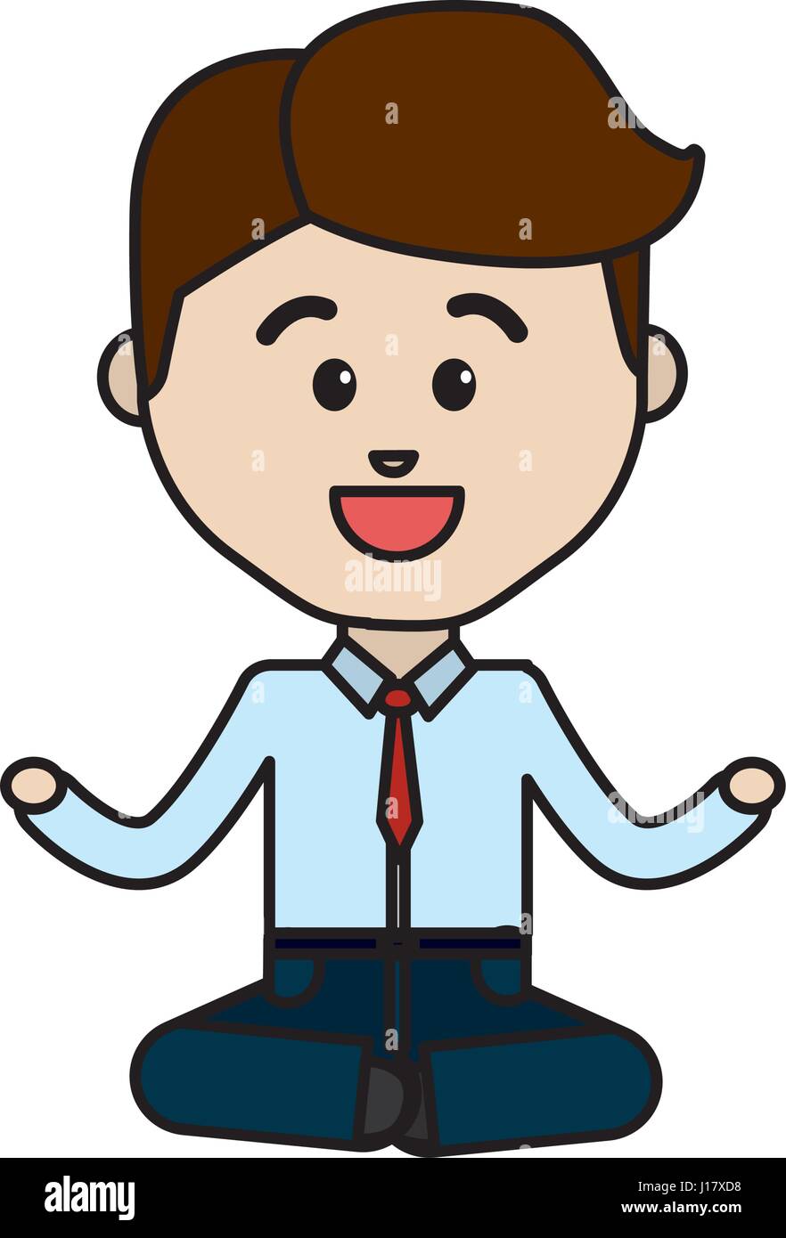 mental health elegant happy person Stock Vector Image & Art - Alamy