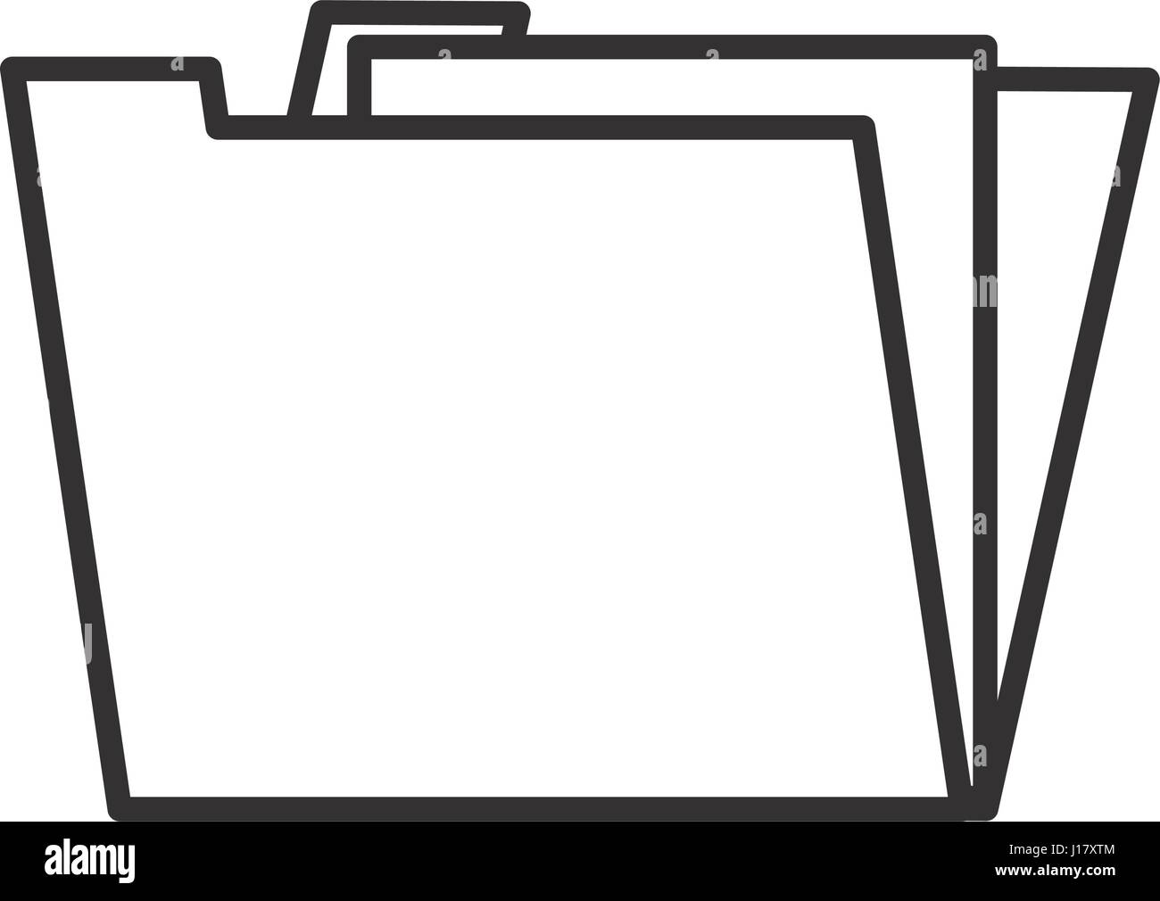 figure documents file folder icon Stock Vector Image & Art - Alamy