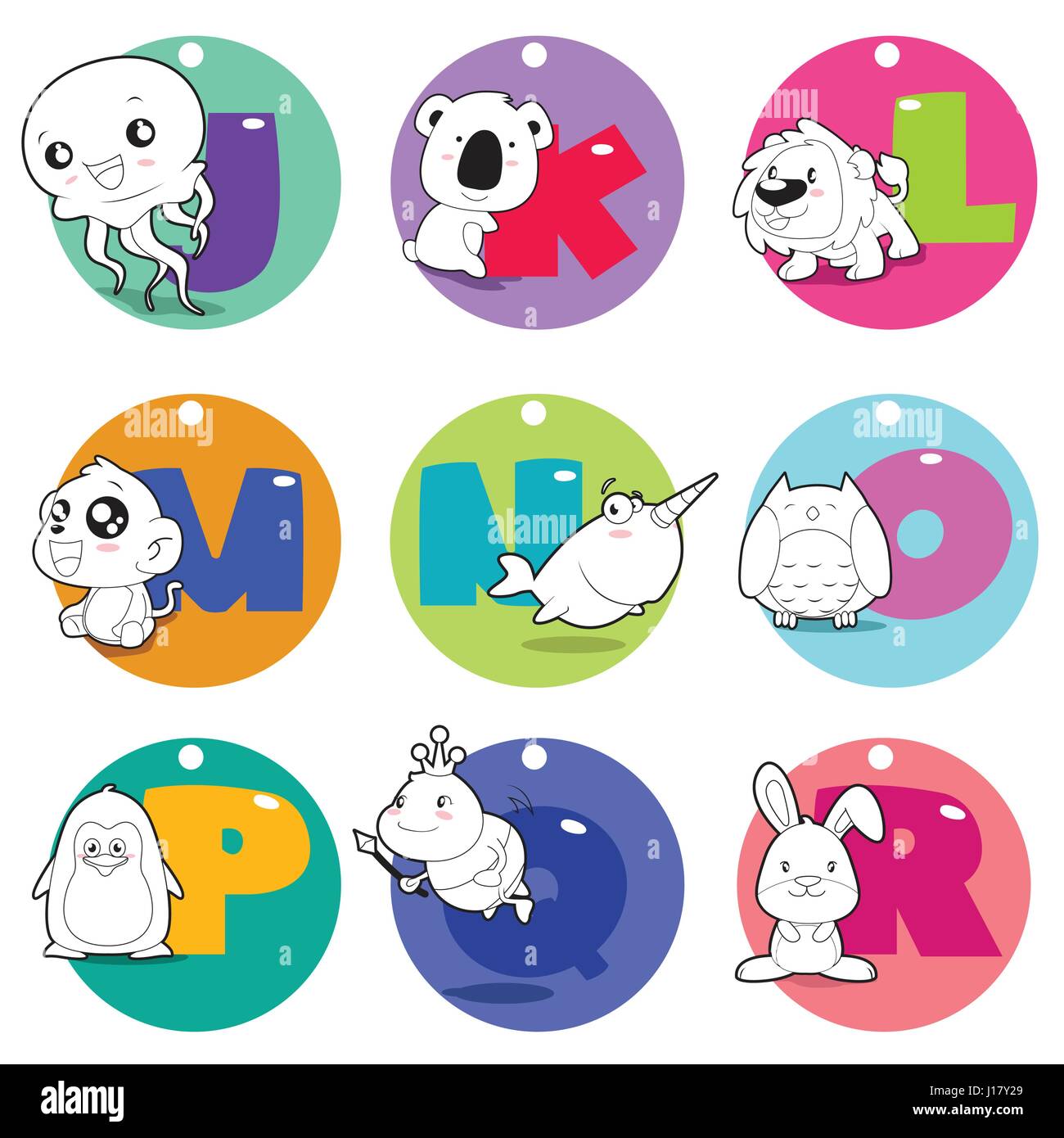 Alphabet animals hi-res stock photography and images - Alamy