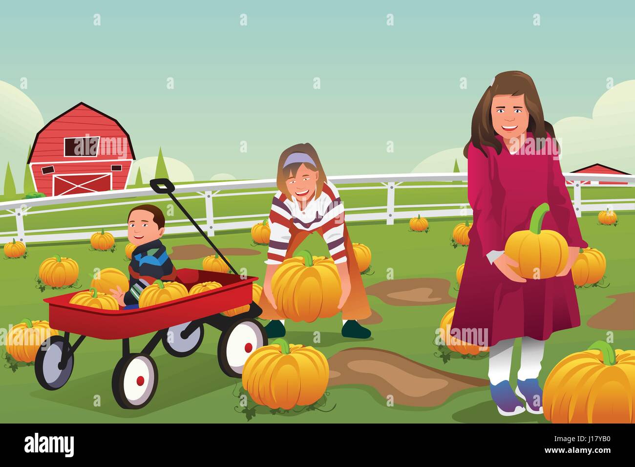 Autumn Kids Clipart