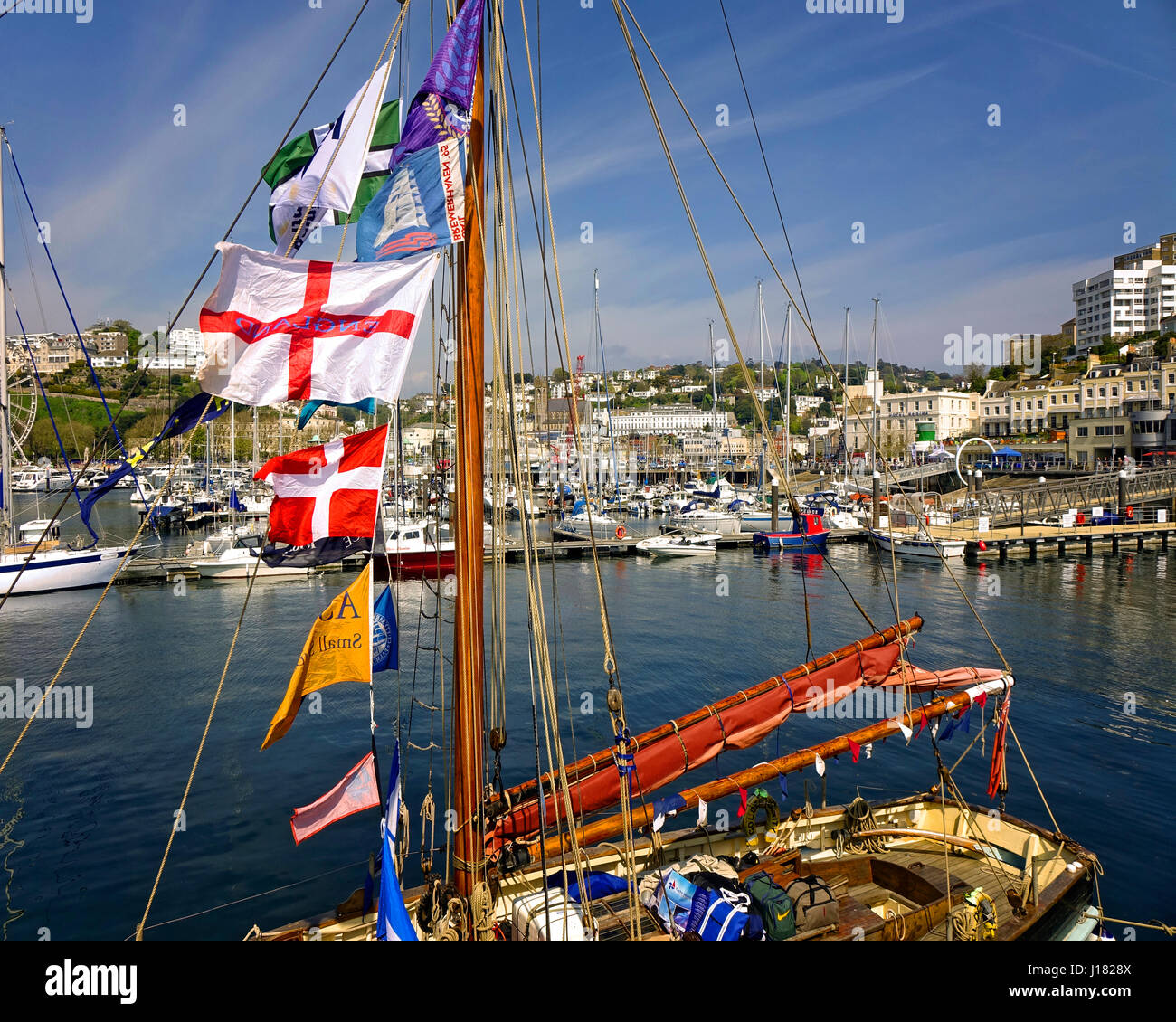 Torquay town tall hi-res stock photography and images - Alamy