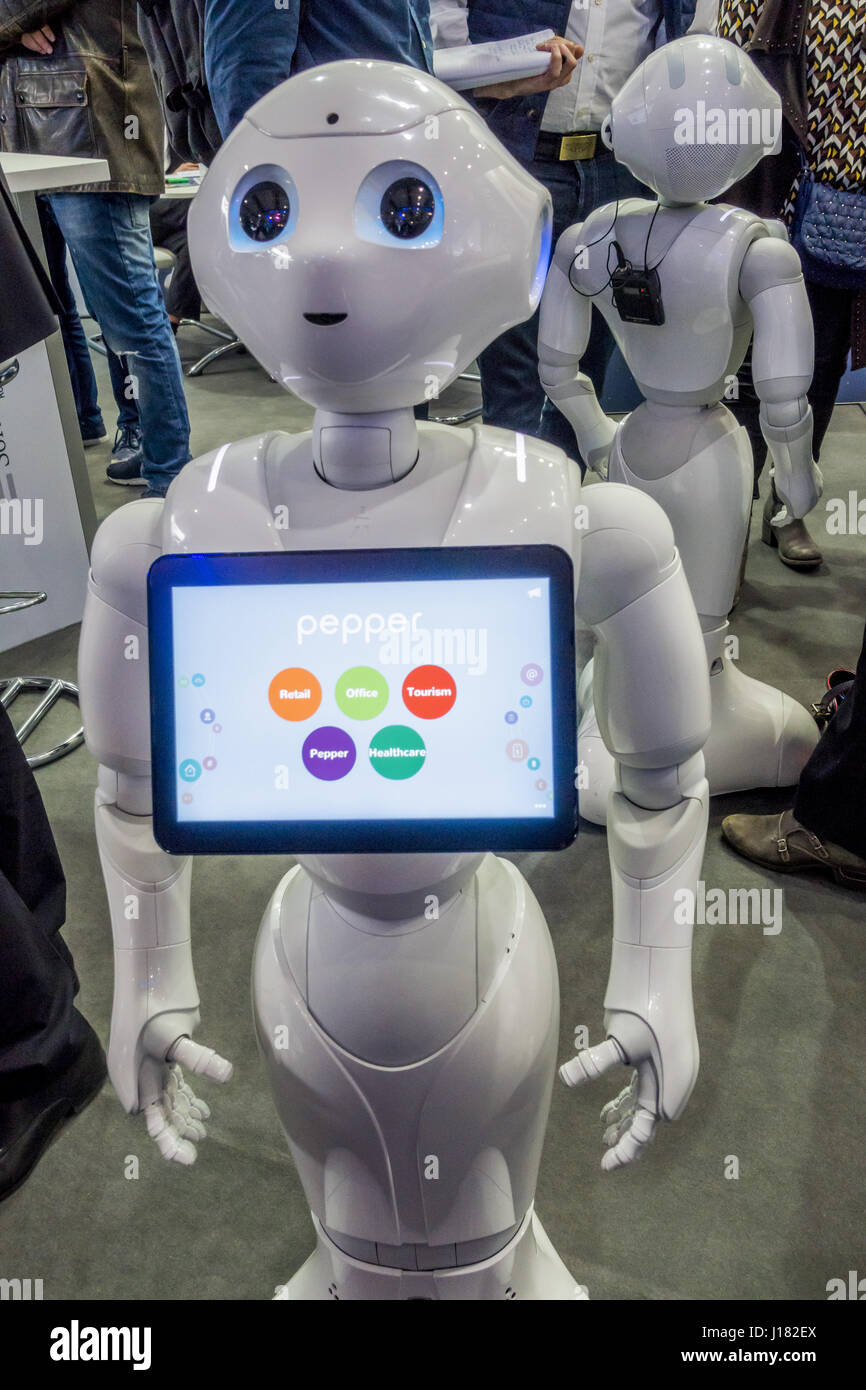 Pepper the robot hi-res stock photography and images - Alamy