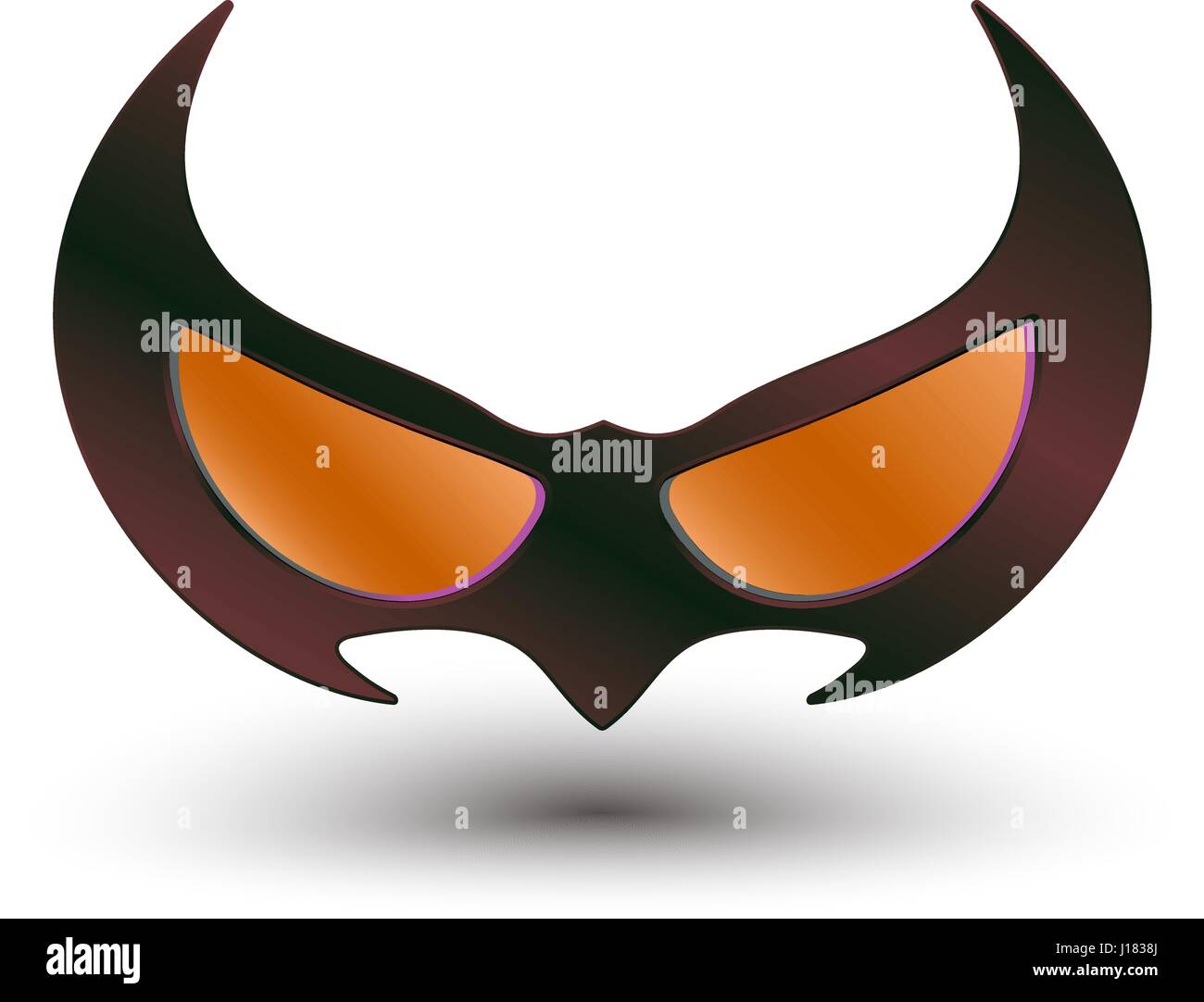 black super hero mask Stock Vector Image & Art - Alamy