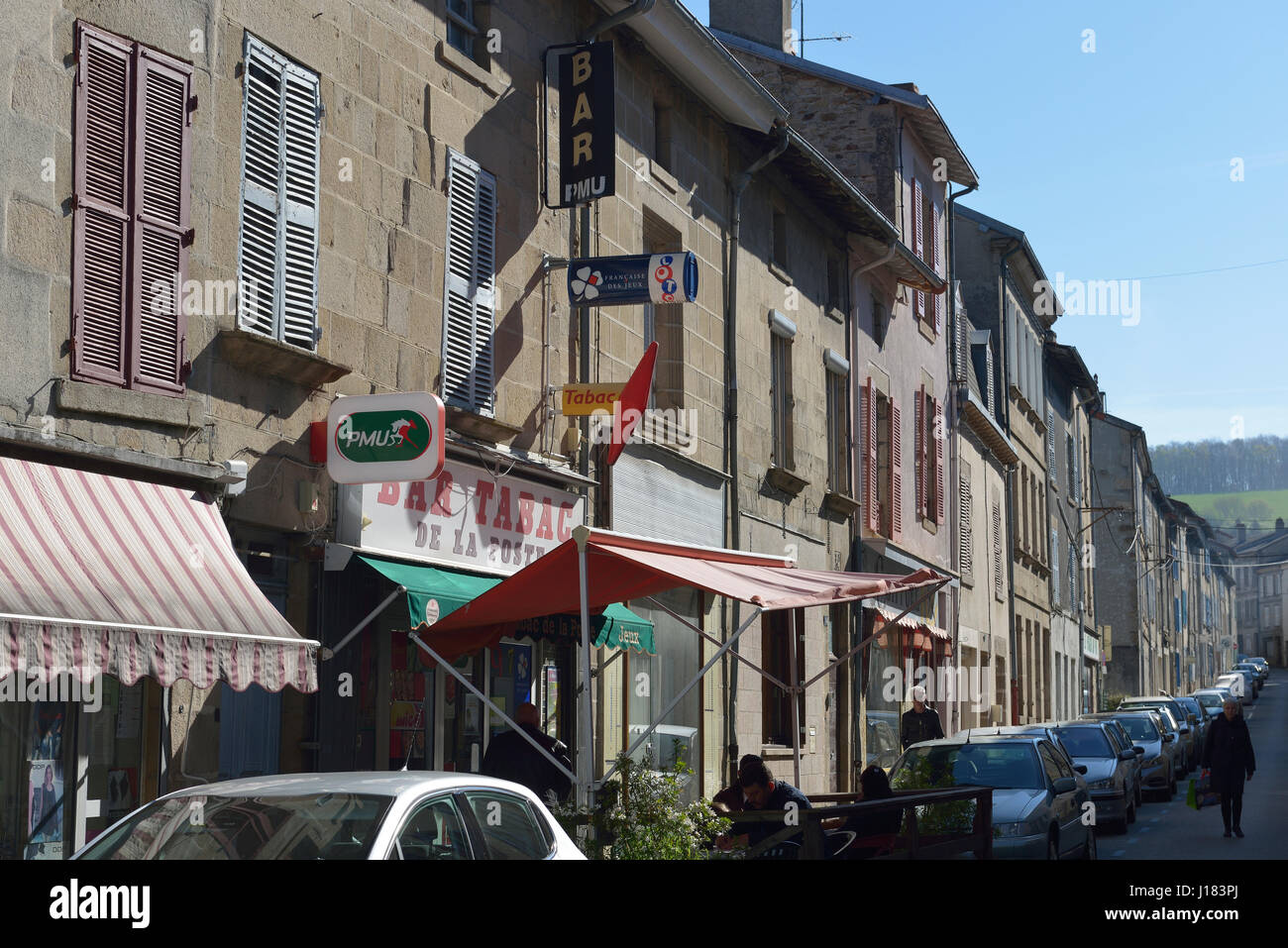Bourganeuf in the Creuse department in the Nouvelle-Aquitaine region in ...