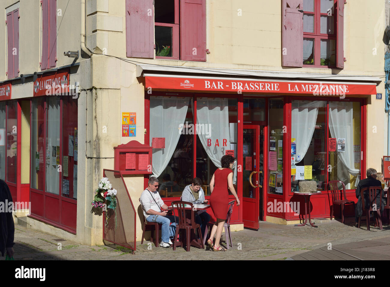 Bourganeuf in the Creuse department in the Nouvelle-Aquitaine region in ...