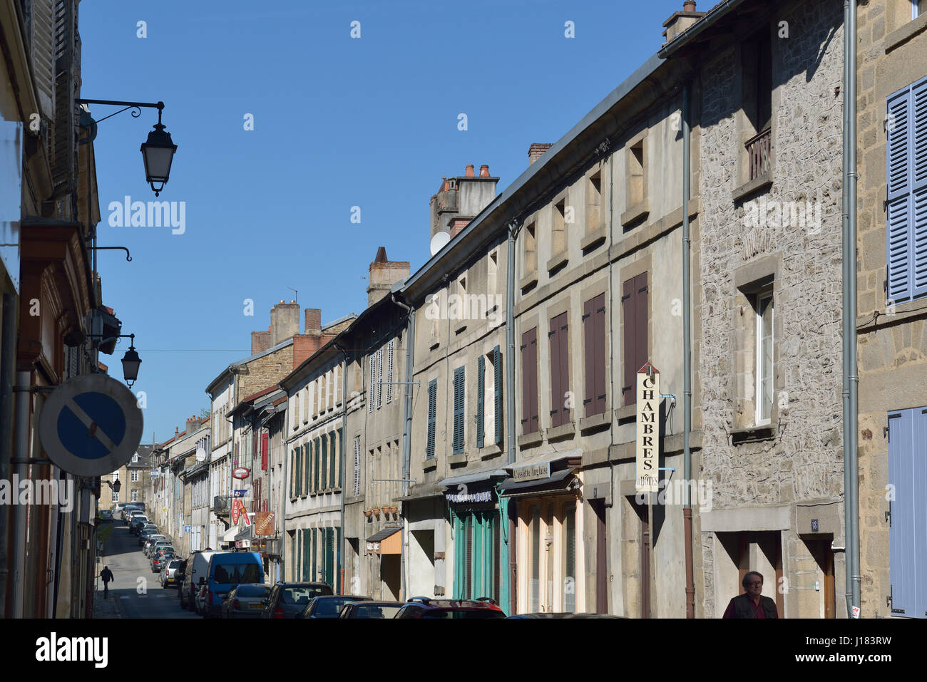 Bourganeuf in the Creuse department in the Nouvelle-Aquitaine region in ...