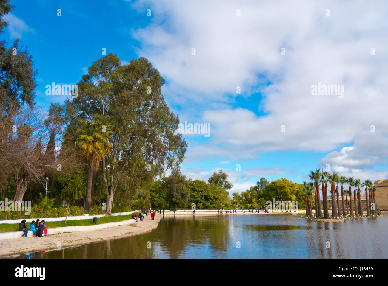 Jnan Sbil, Bou Jeloud Gardens, Fez, Morocco, Africa Stock Photo - Alamy