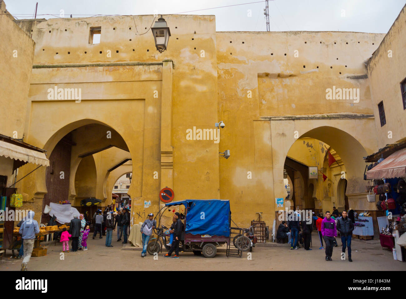 Morocco fes bab semmarine hi-res stock photography and images - Alamy
