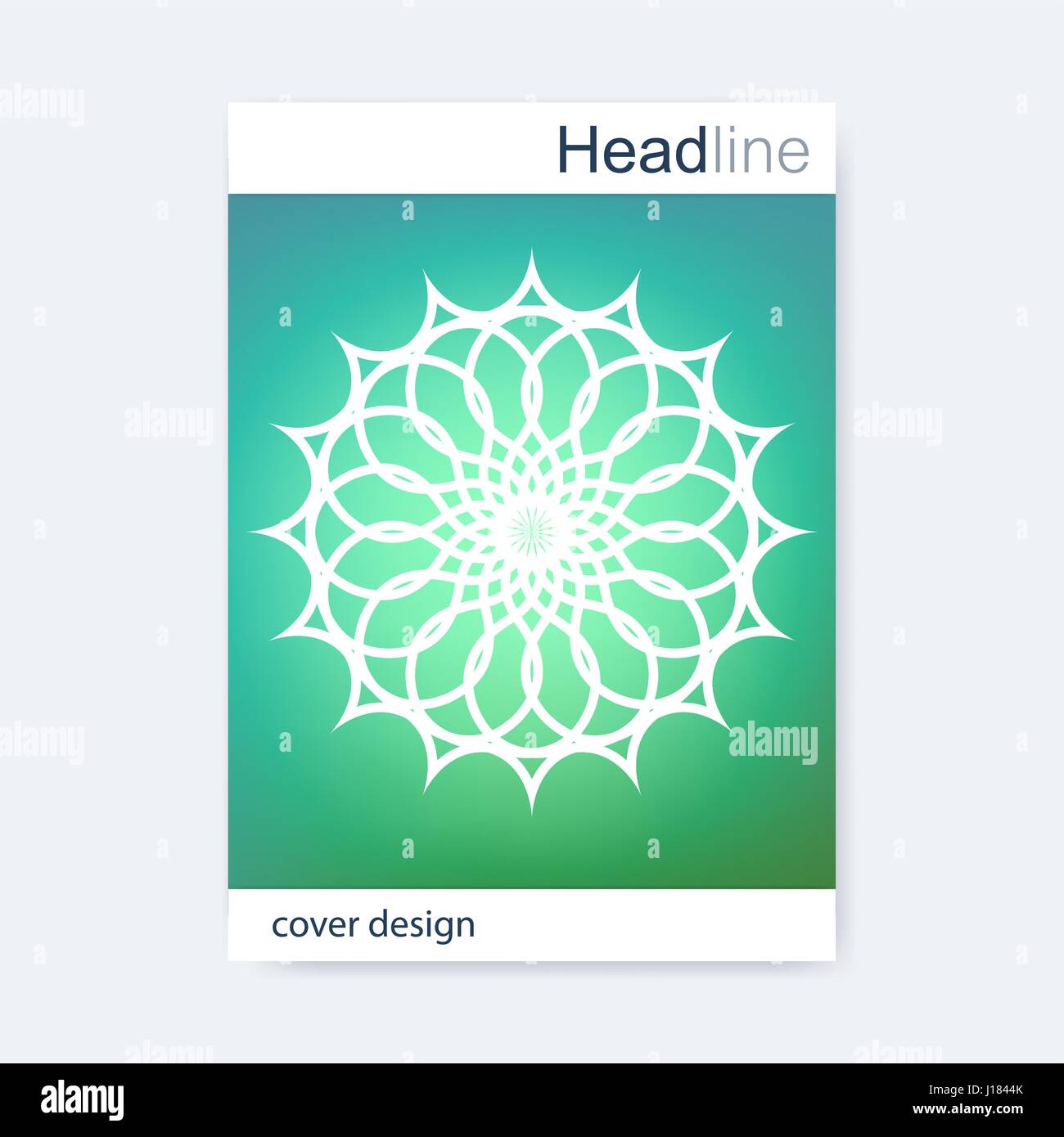Brochure design template. Vector flyer layout. Pattern for magazine ...
