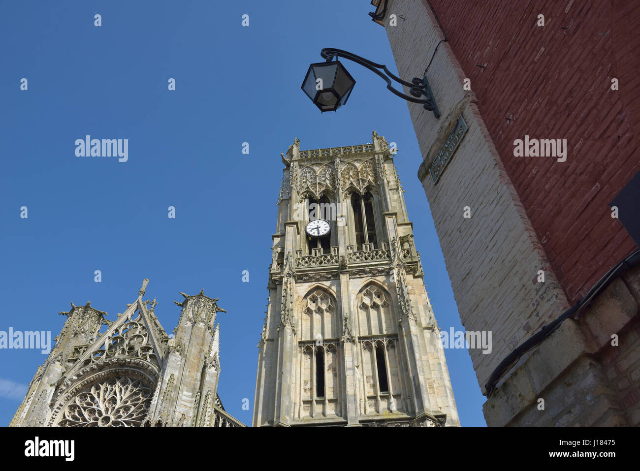 St.Jacques church, Dieppe, Seine-Maritime, Haute-Normandie., France ...