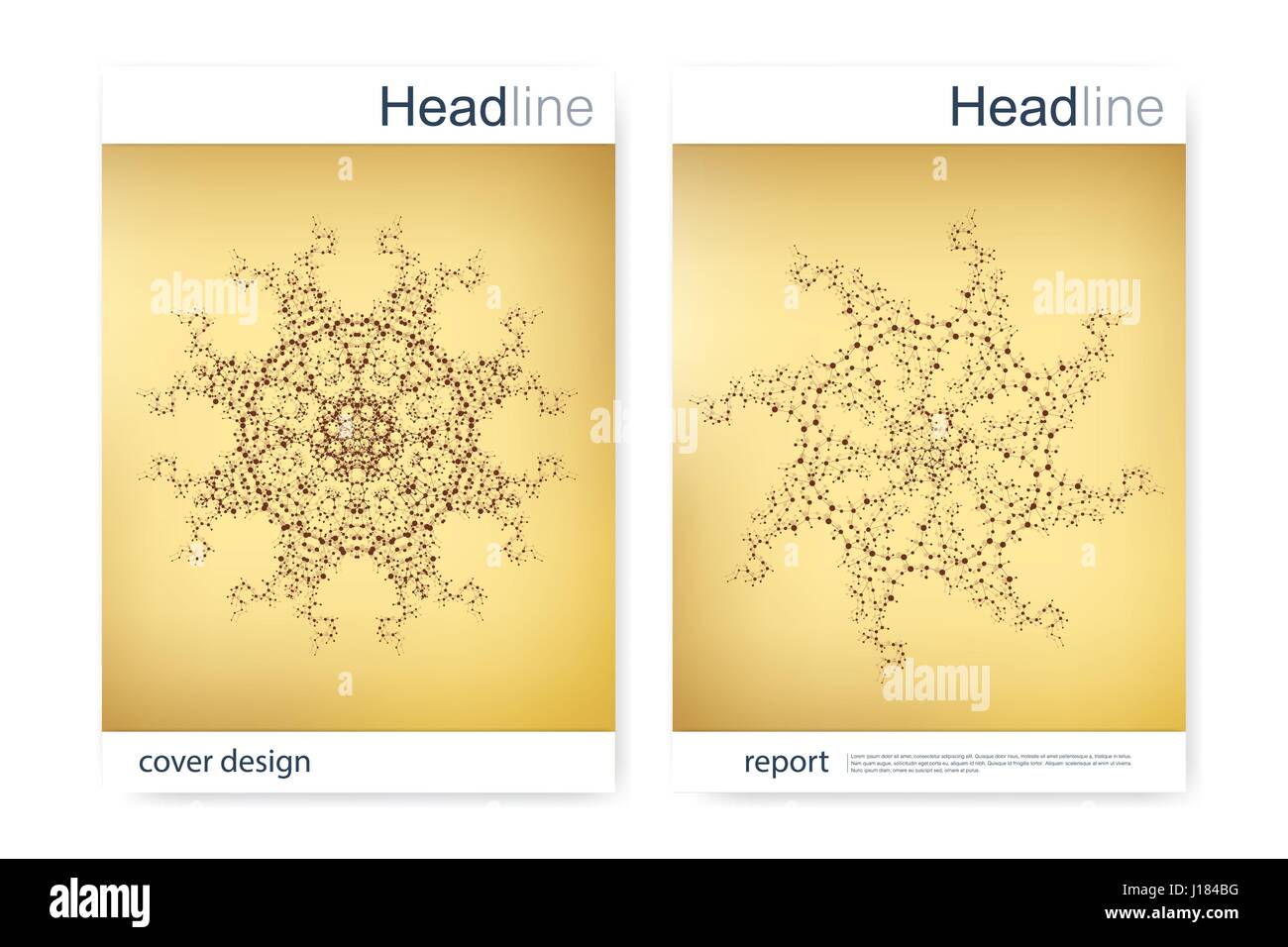 Brochure design template. Vector flyer layout. Pattern for magazine ...