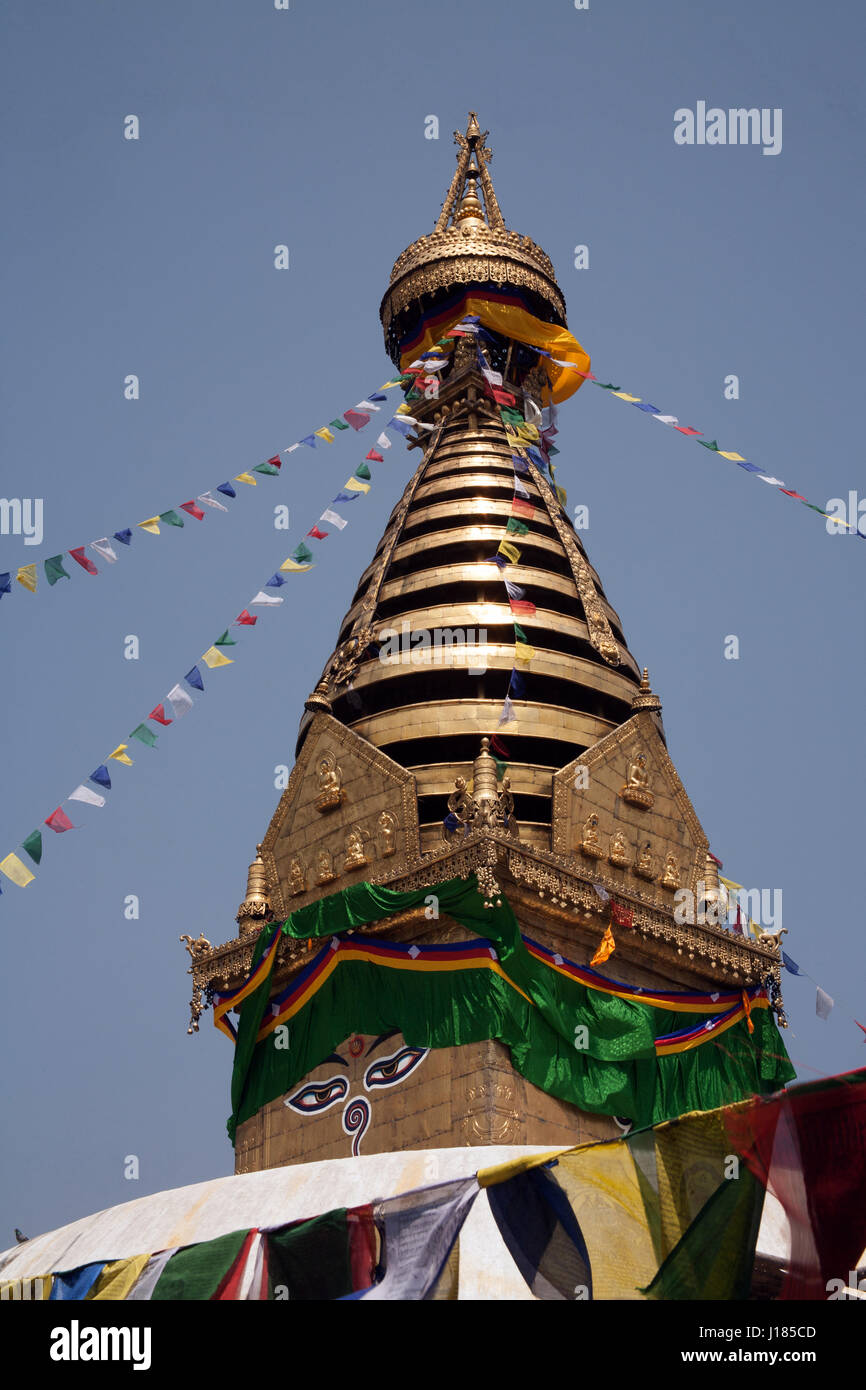 Swayambhu stupa hi-res stock photography and images - Alamy