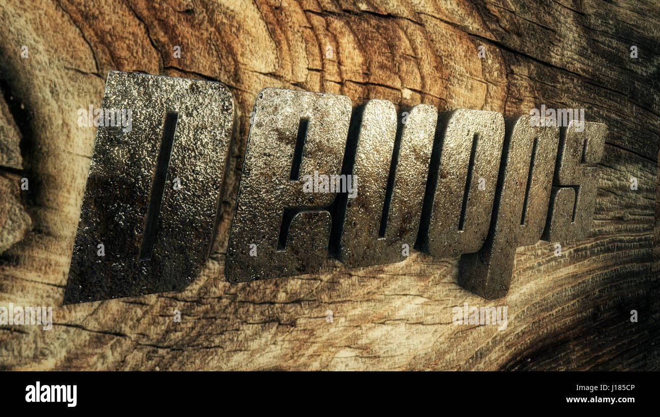 3D Illustration: Development & Operations (DevOps Stock Photo - Alamy