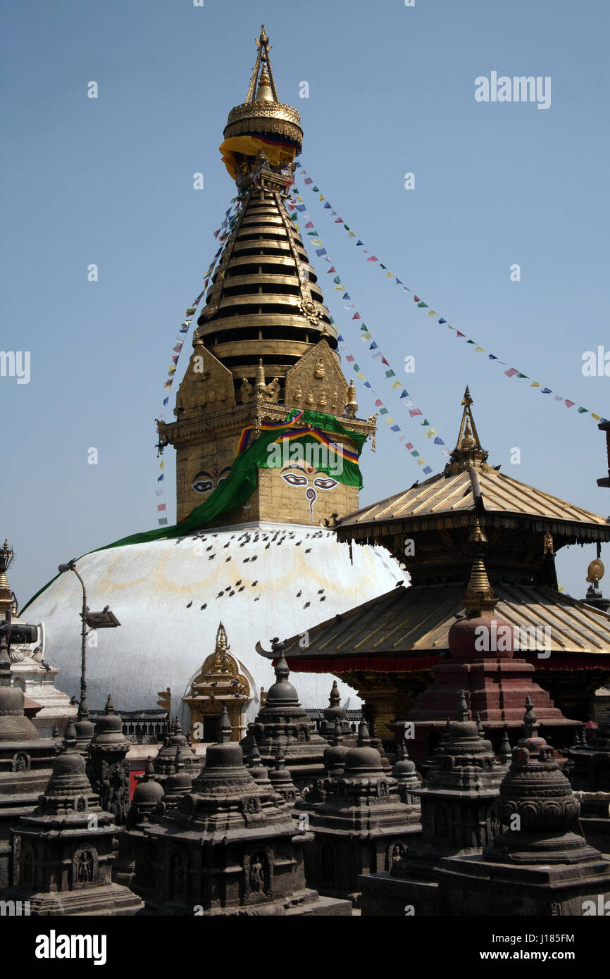 Swayambhu stupa hi-res stock photography and images - Alamy