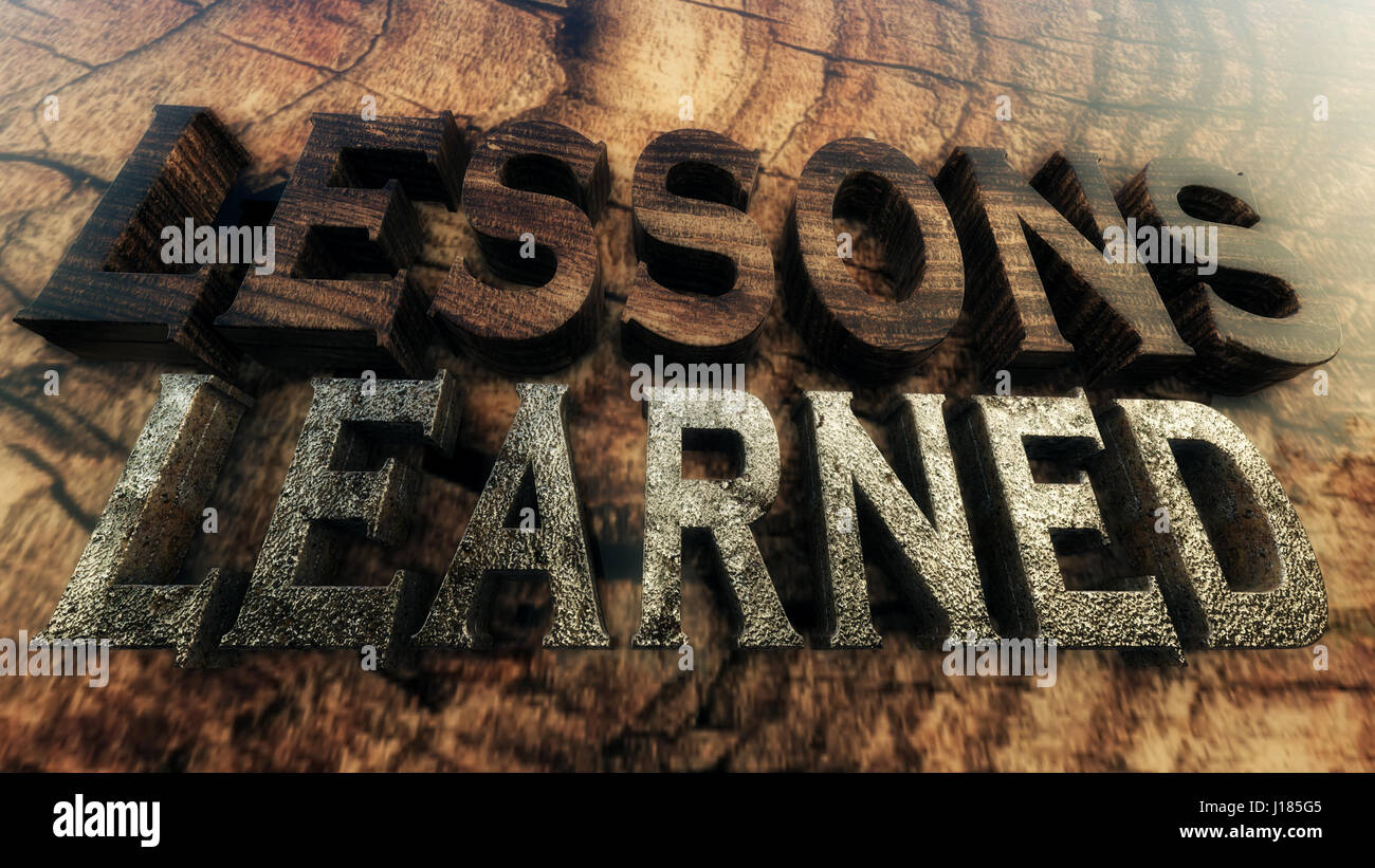3D Illustration: Lessons Learned Concept Stock Photo - Alamy 3D Illustration: Lessons Learned Concept Stock Photo - Alamy
