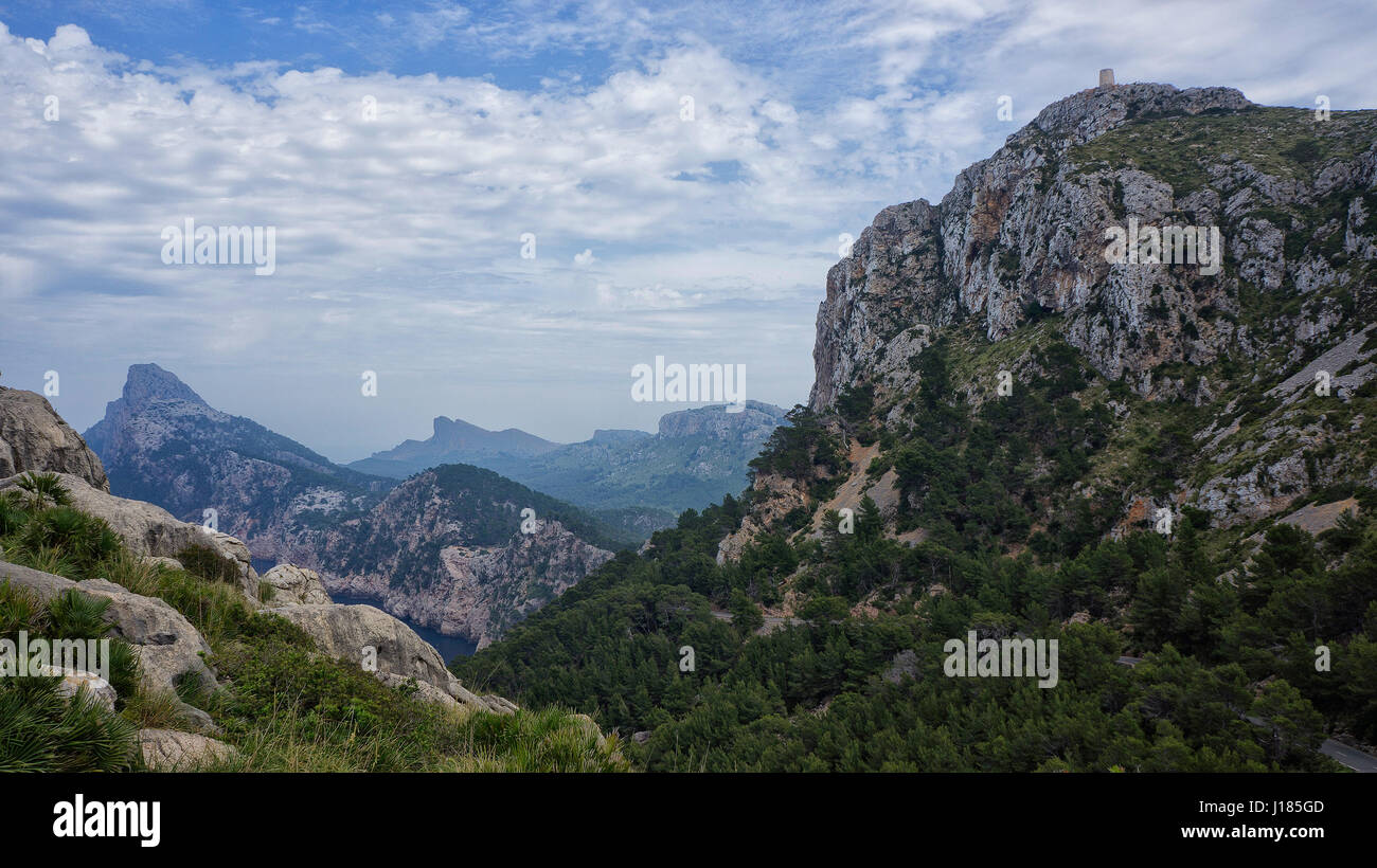 Aerial View Formentor - Majorca Stock Photo - Alamy
