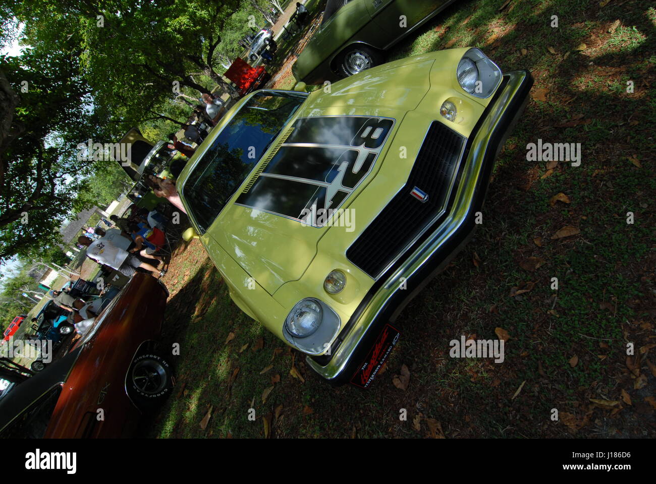 Retro car show hi-res stock photography and images - Alamy