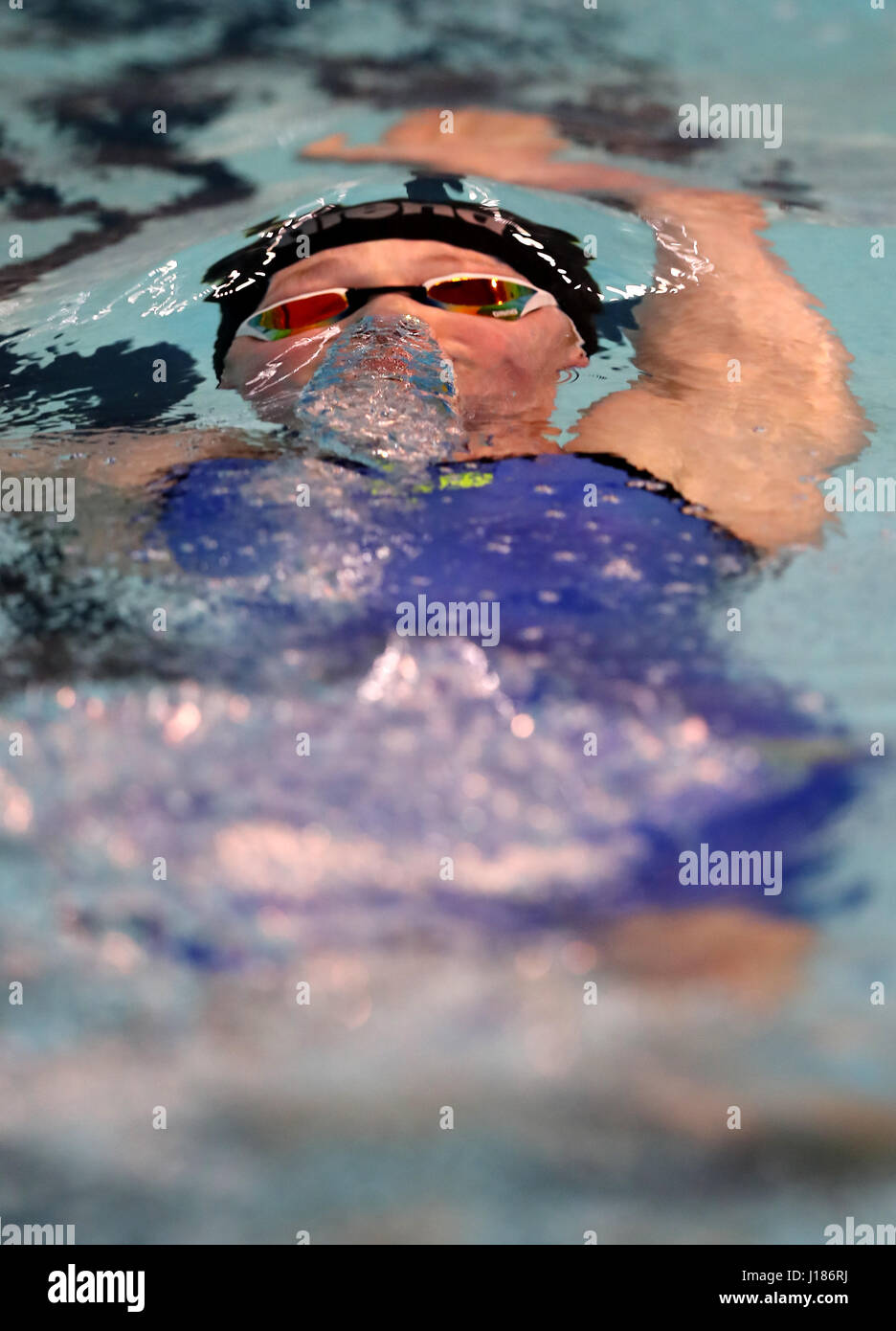 Hannah Miley in action during the Women's 400 metre Individual Medley ...