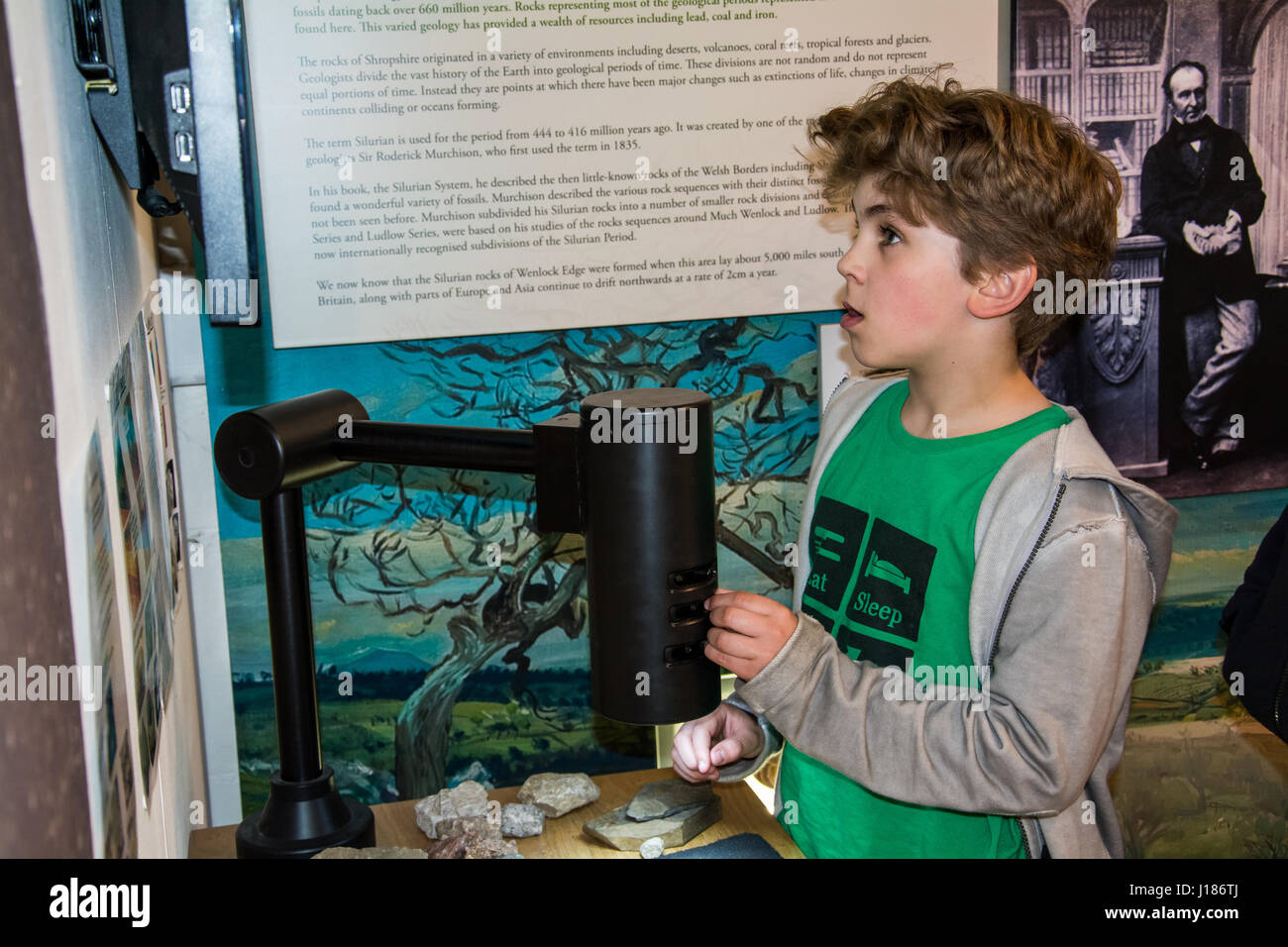 Museum microscope hi-res stock photography and images - Alamy