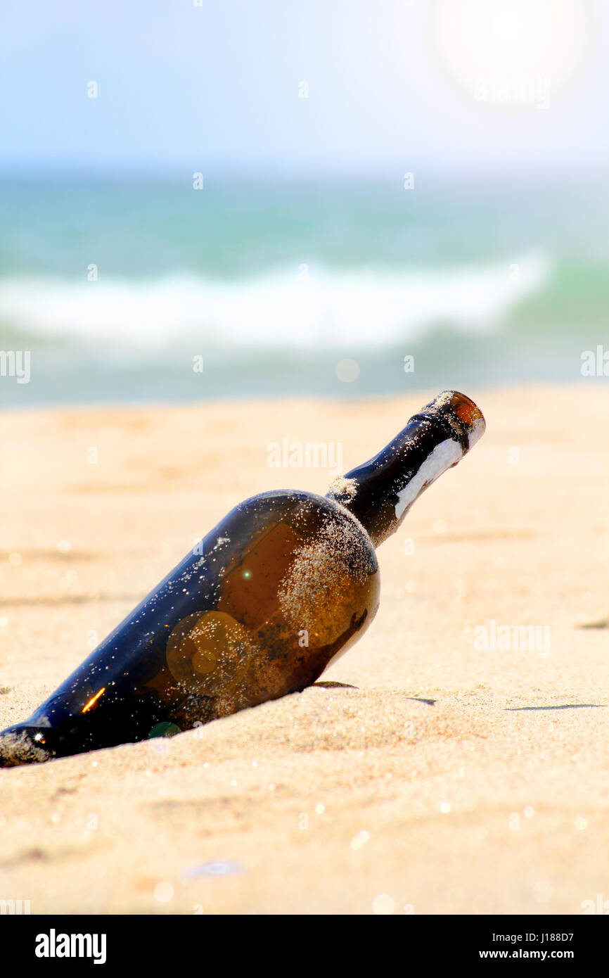 Lost bottle hi-res stock photography and images - Alamy