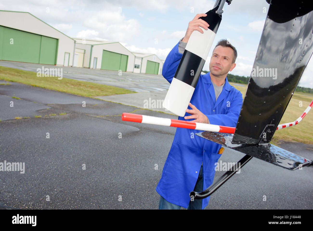 aircraft assembler at work Stock Photo - Alamy