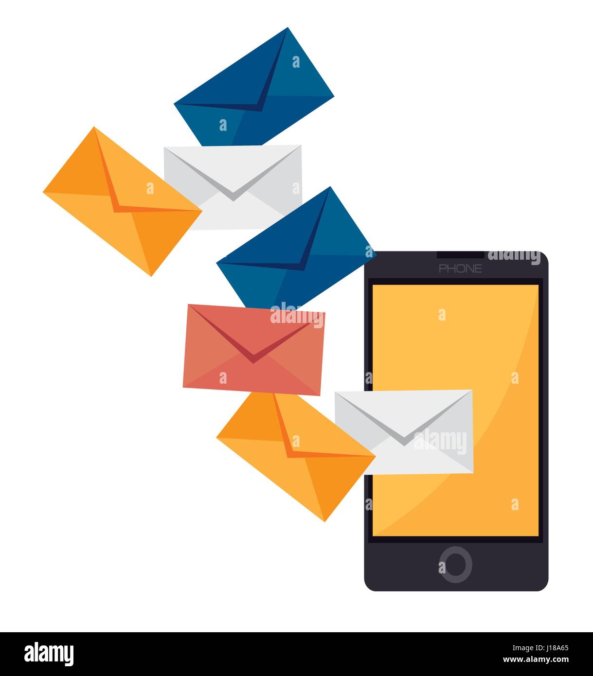 Electronic mail Stock Vector Images - Alamy