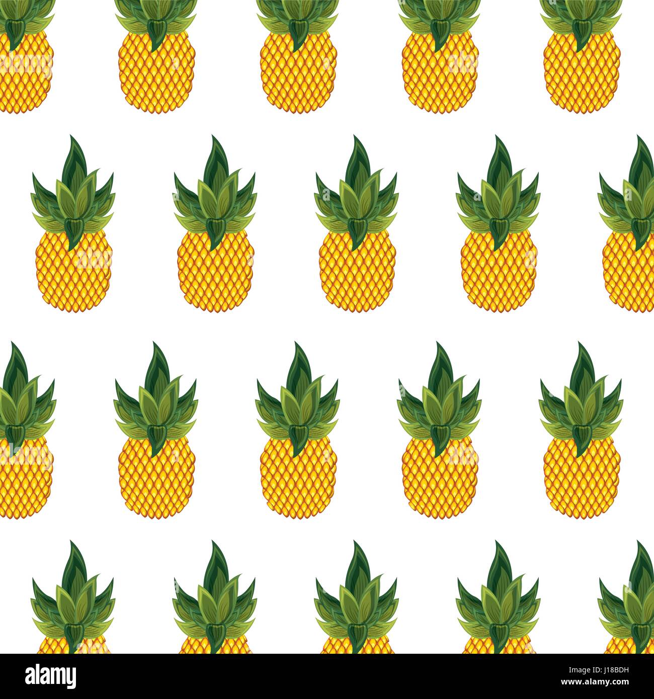 pineapples background design Stock Vector Image & Art - Alamy