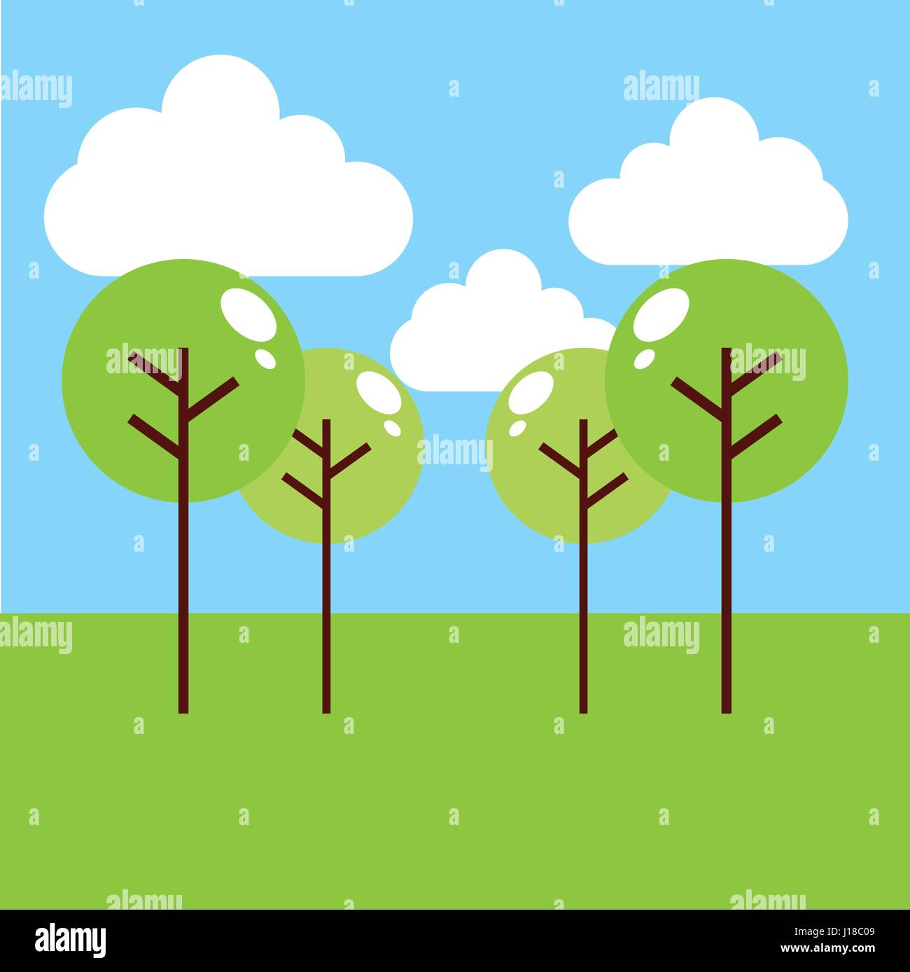 forest icon image Stock Vector Image & Art - Alamy