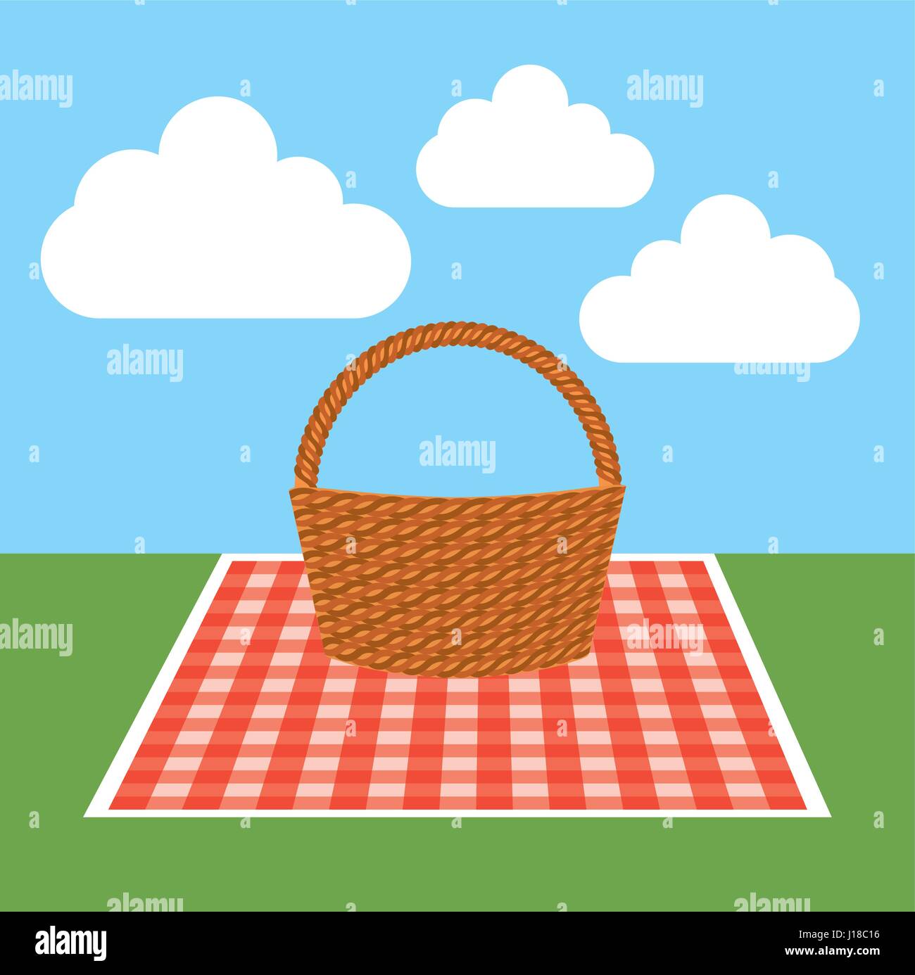 Picnic concept design Stock Vector Image & Art - Alamy