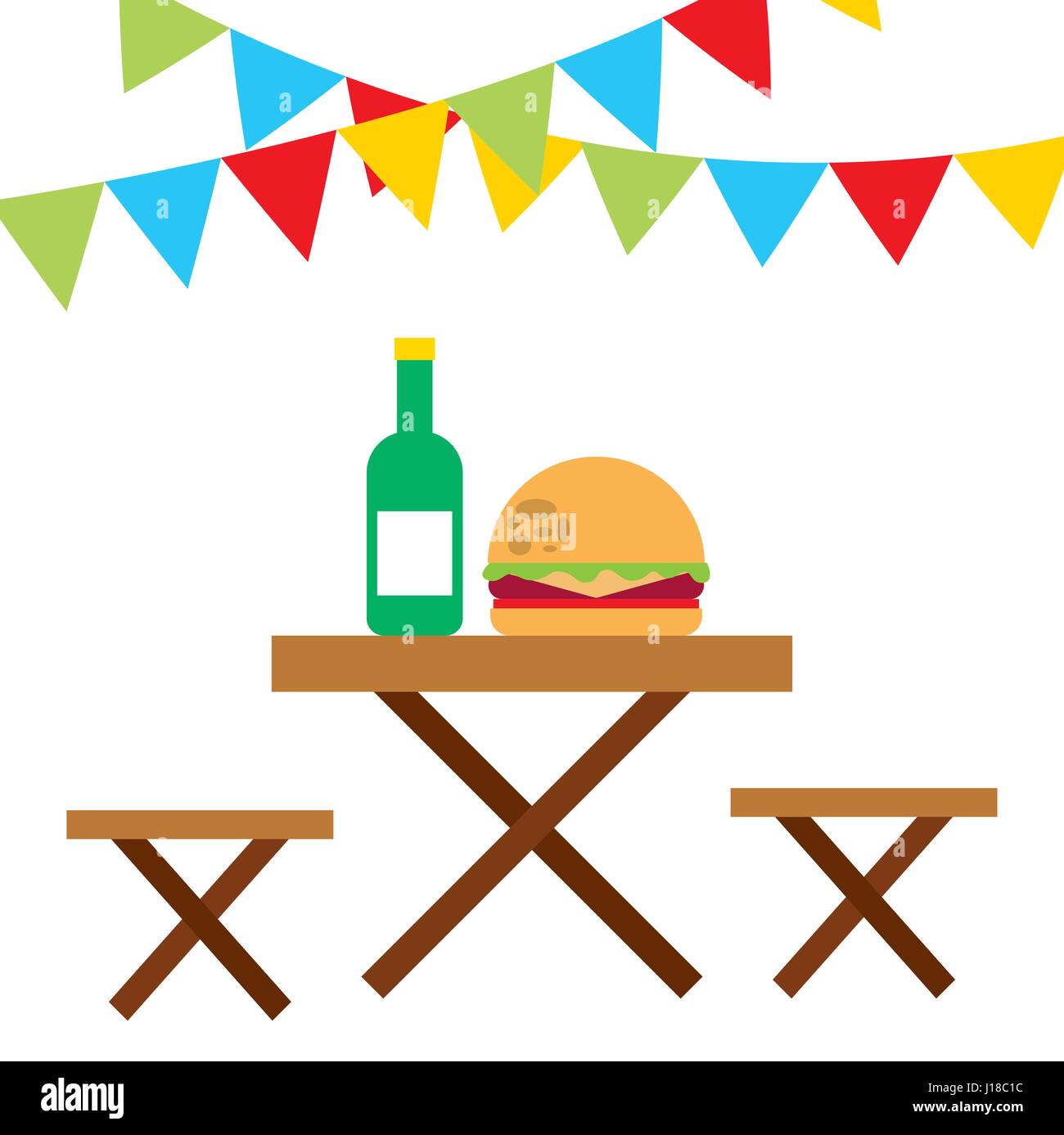 Picnic concept design Stock Vector Image & Art - Alamy