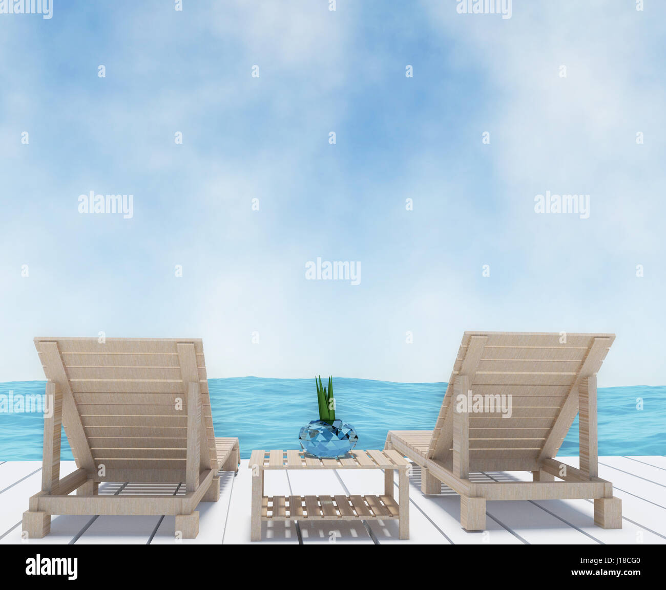 3d render interior view lounge hi-res stock photography and images - Alamy