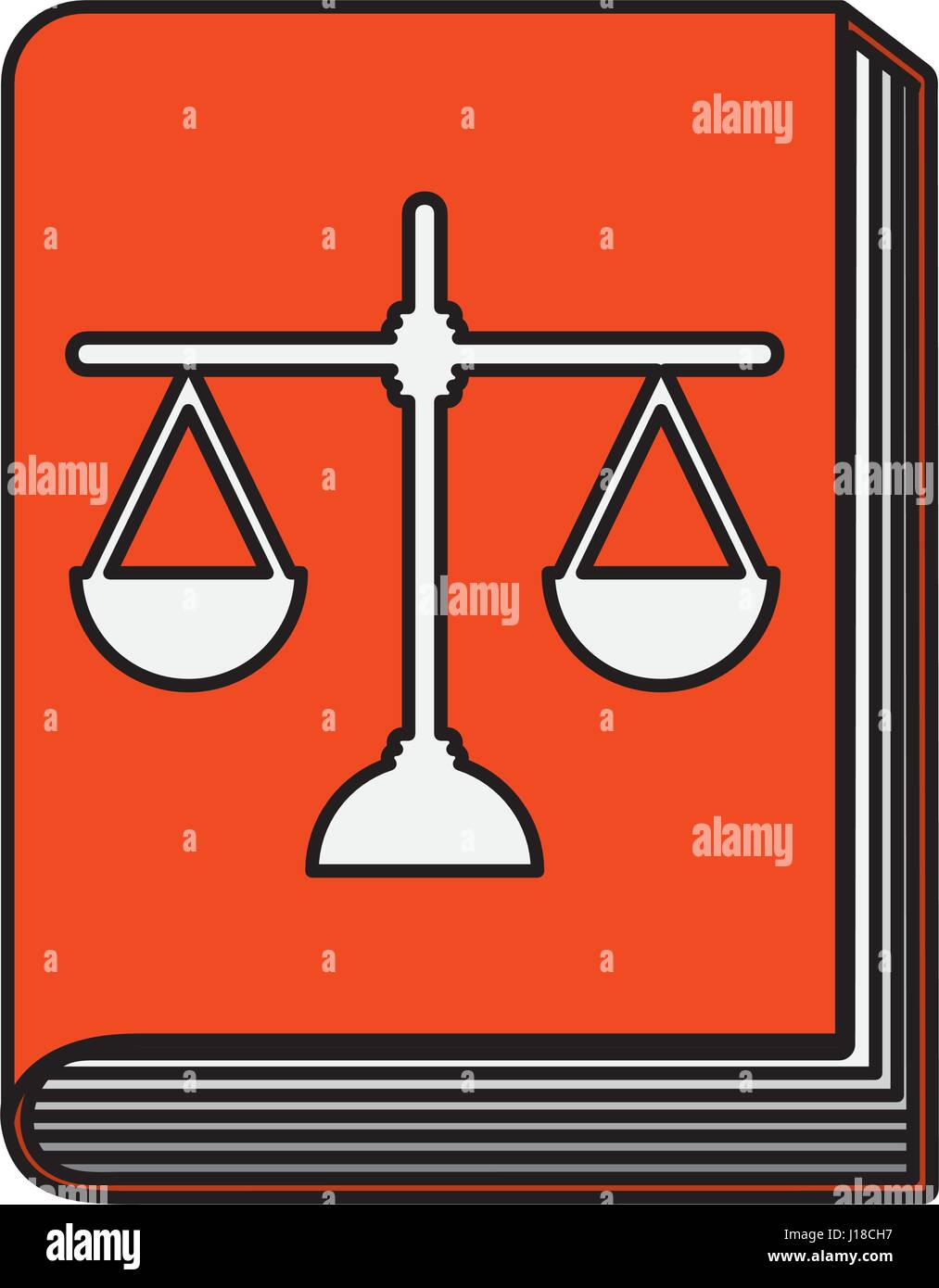 justice book with scale Stock Vector Image & Art - Alamy