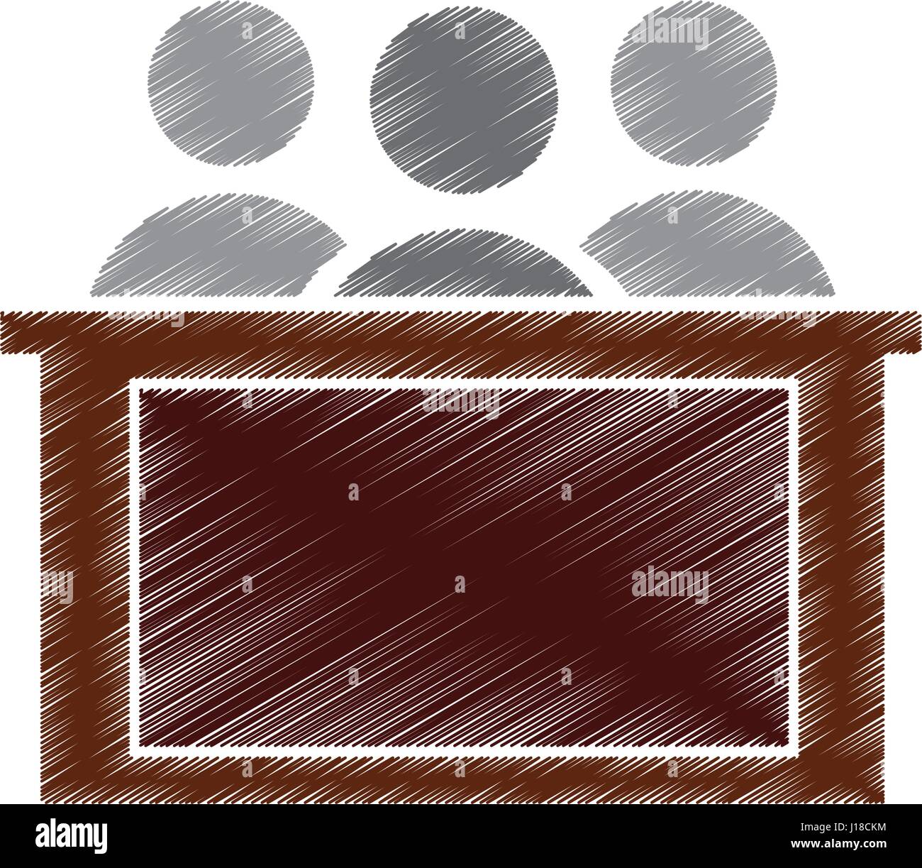 jury silhouette isolated icon Stock Vector Image & Art - Alamy