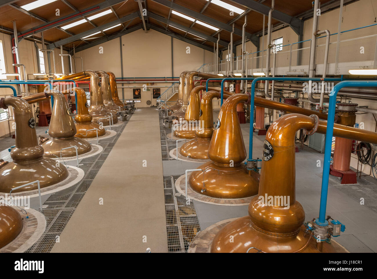 Whisky Distillery in Glenfiddich Scotland Stock Photo - Alamy