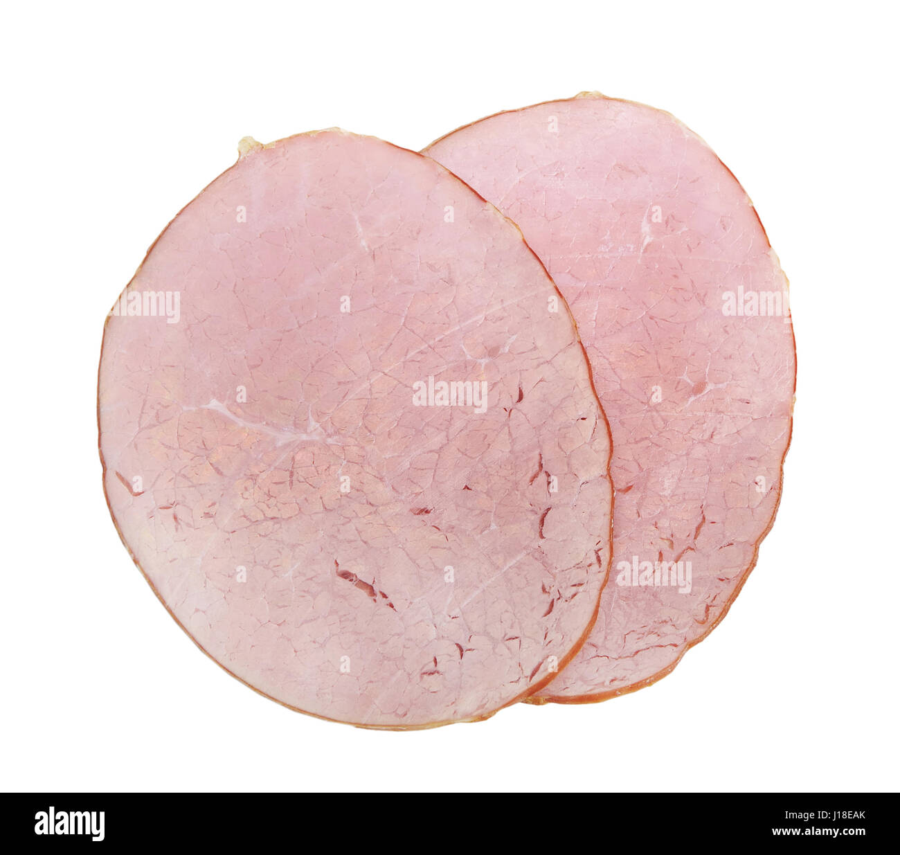 Sliced meat isolated Stock Photo - Alamy Sliced meat isolated Stock Photo - Alamy