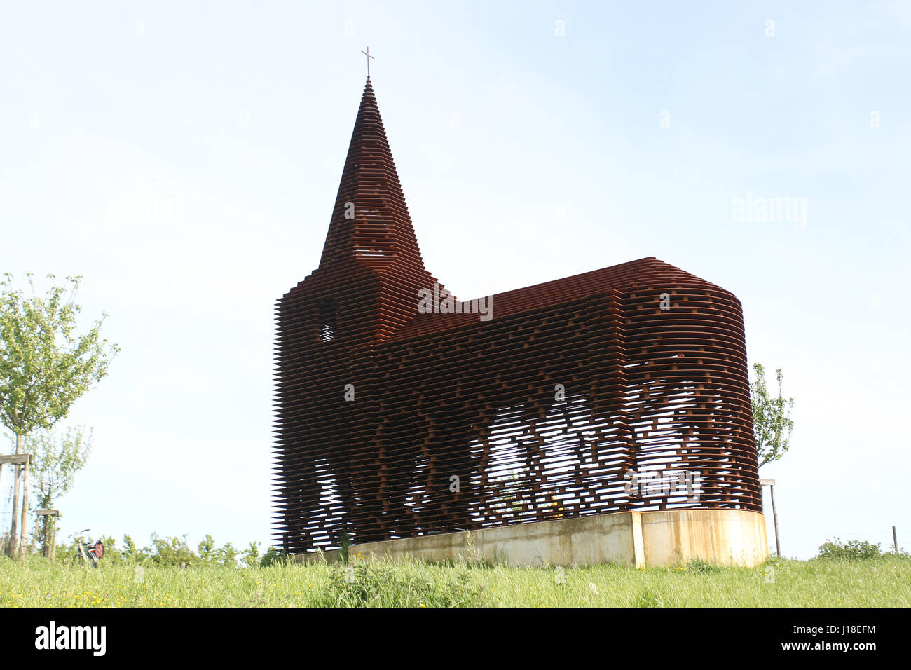 Reading between the Lines is a see through church built as an art ...