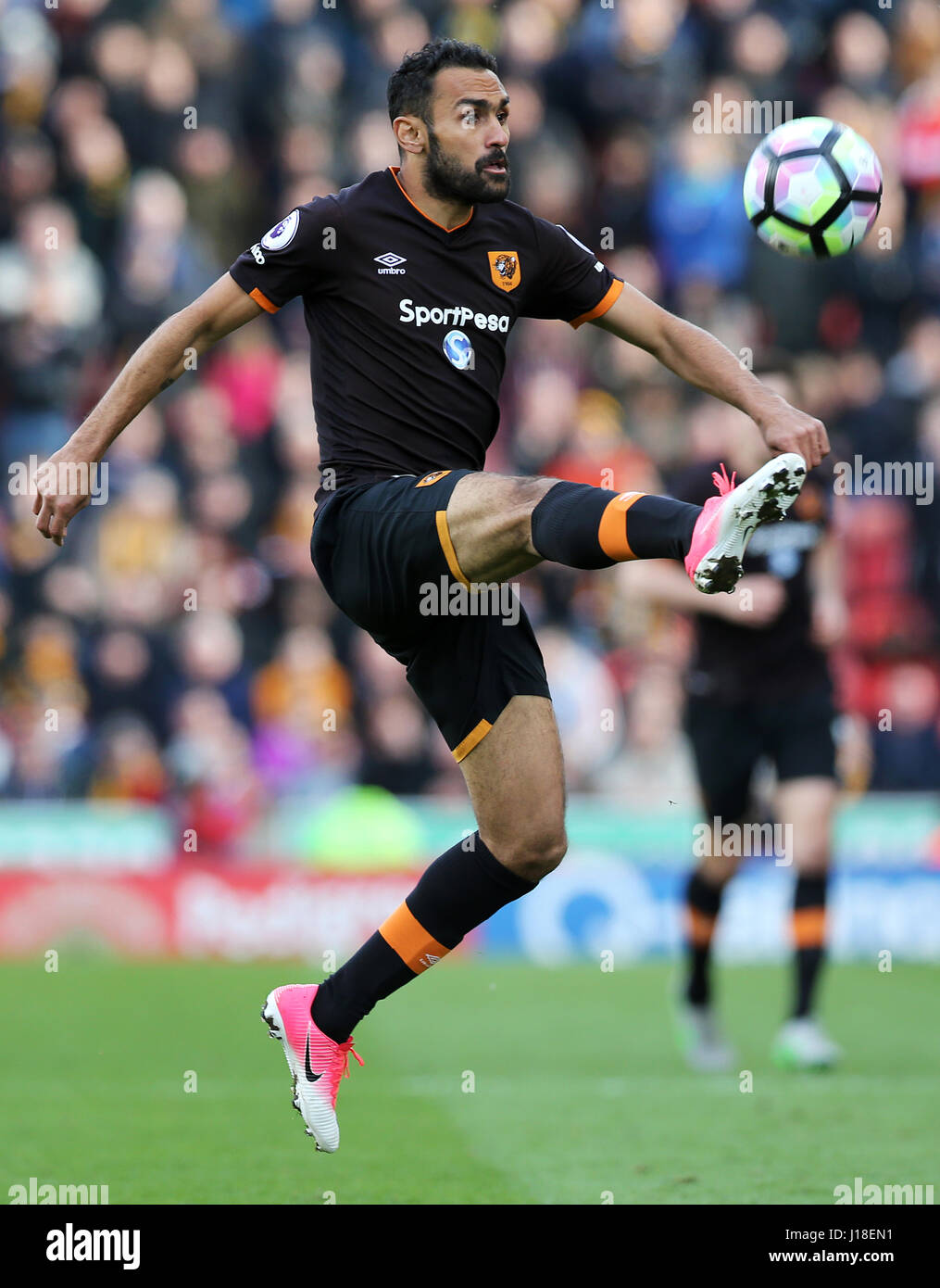 Hull City's Ahmed Elmohamady Stock Photo - Alamy