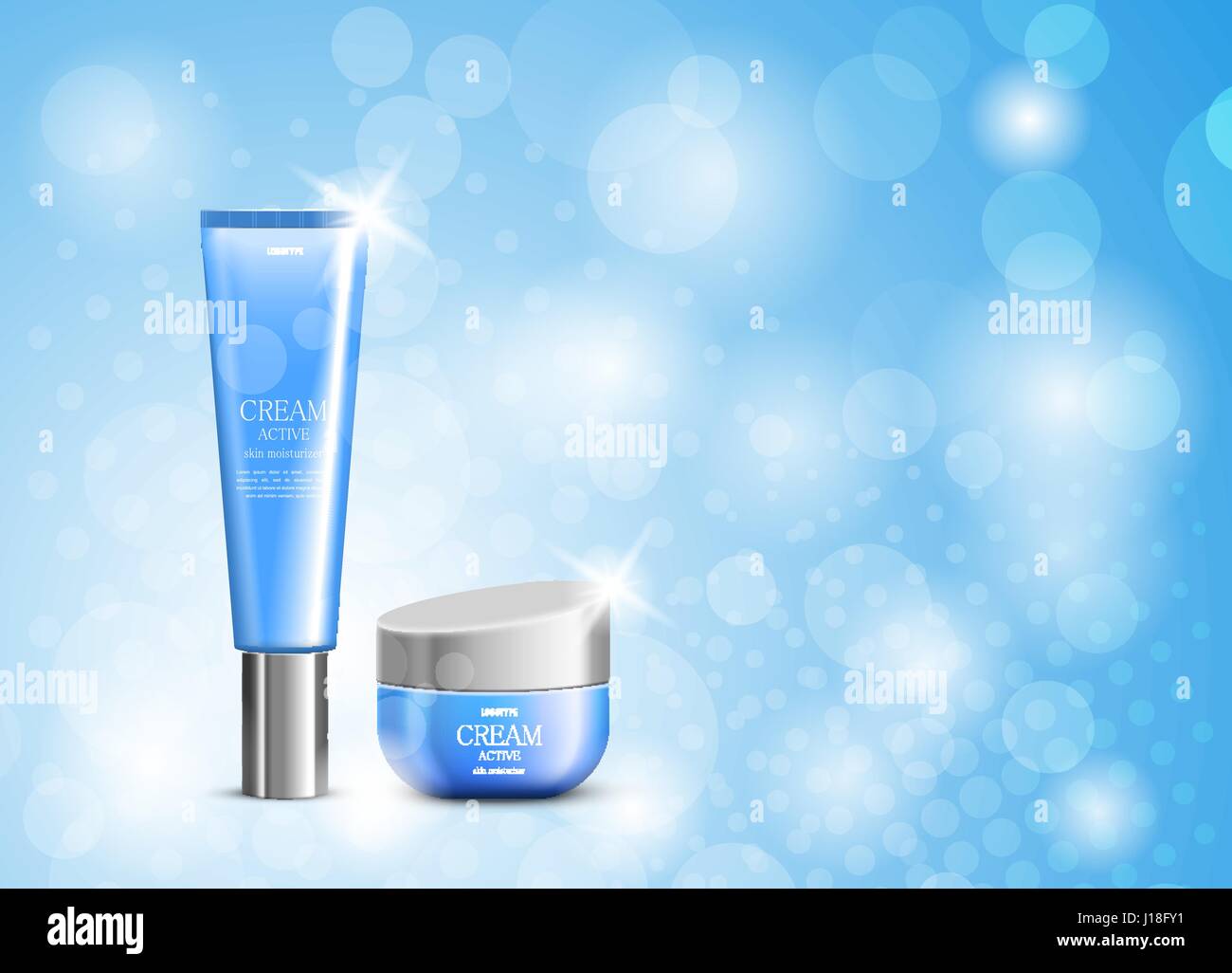 Skin moisturizer cosmetic design template Stock Vector Image & Art - Alamy