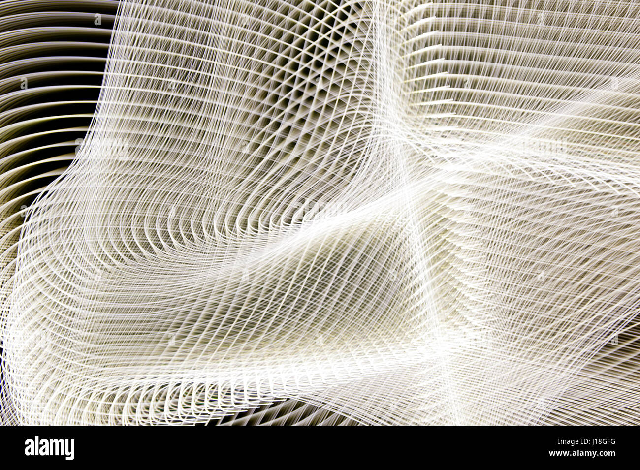 A background of an illustrated abstract white web Stock Photo - Alamy