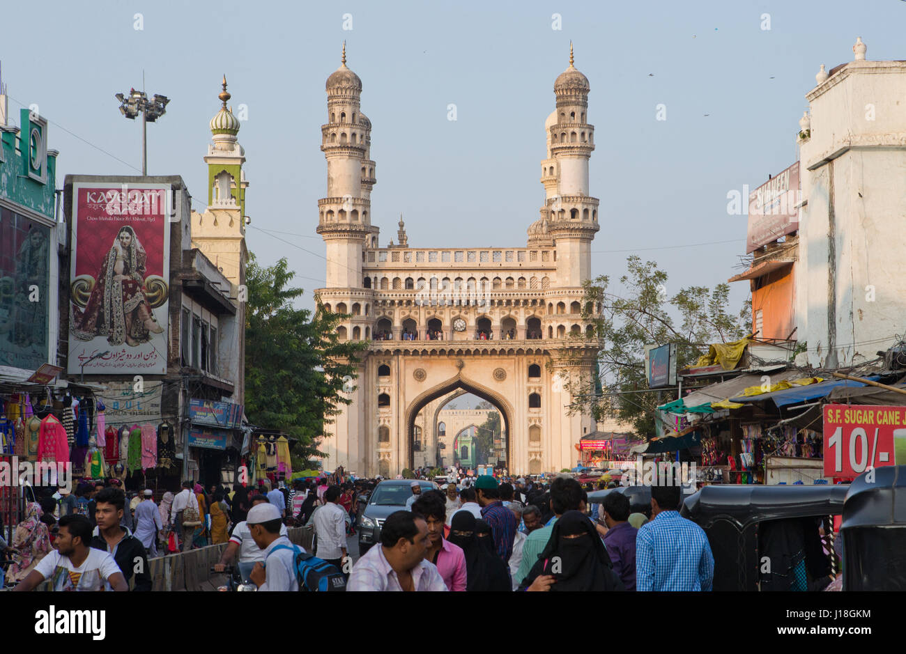 The Charminar in Hyderabad, Telangana, India Stock Photo - Alamy